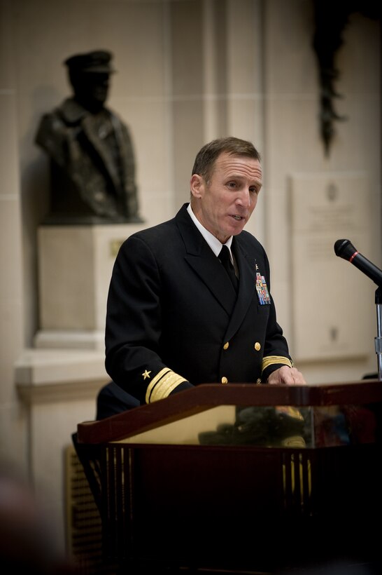 U.S. Navy Rear Adm. Joseph D. Kernan, commander, Naval Special Warfare ...