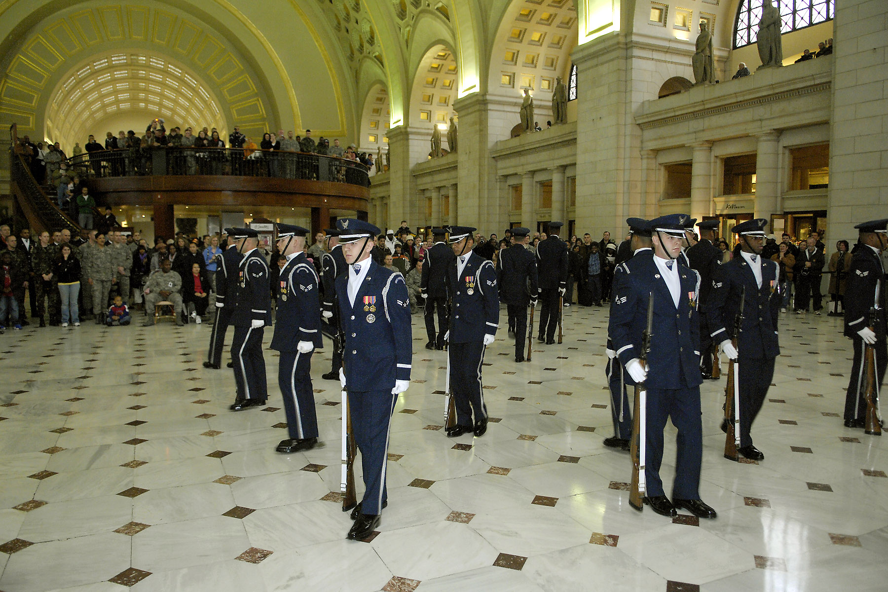 Air Force drill team kicks off 2008 season in D.C. > Air Force ...