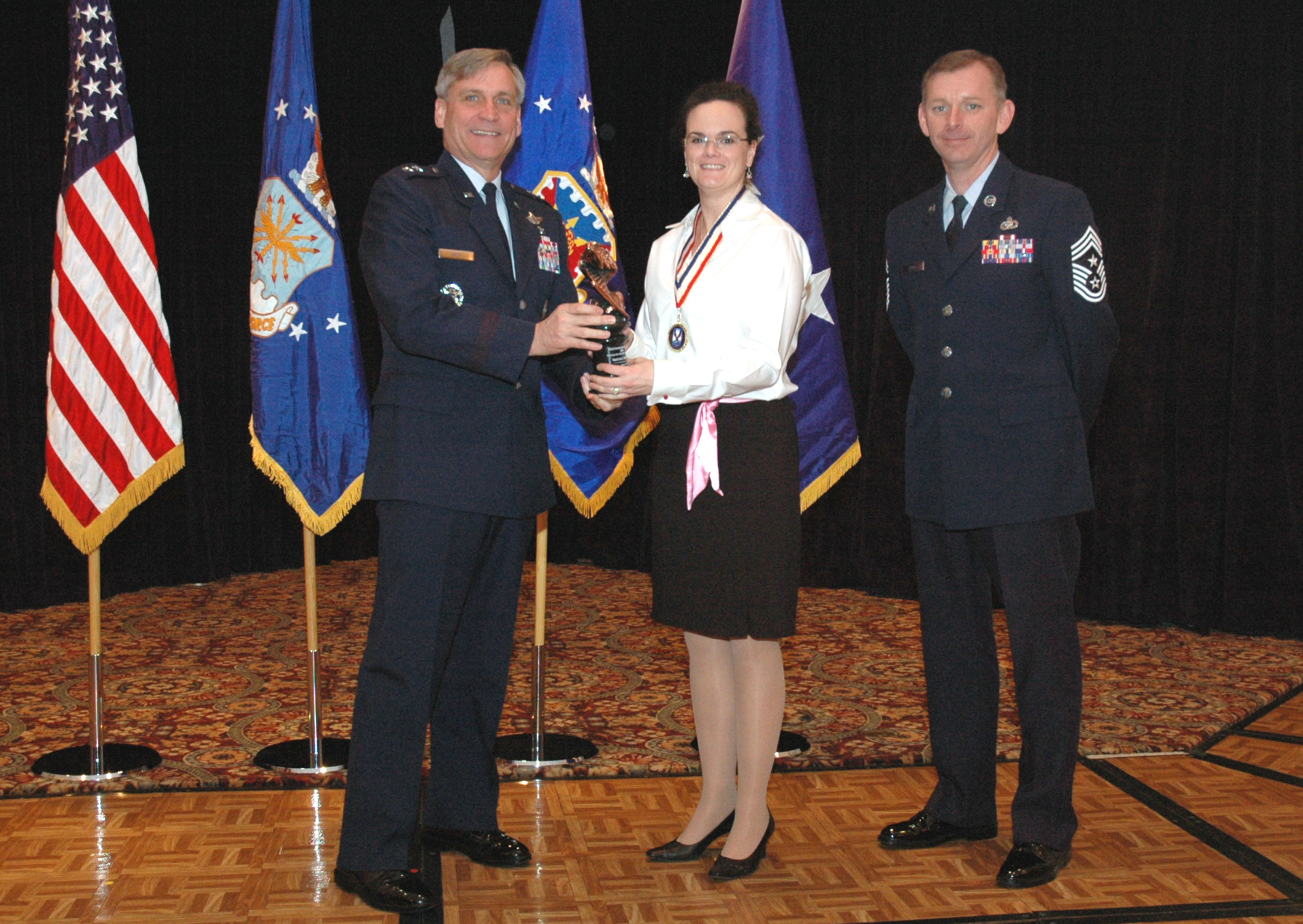 USAF EC Category I Civilian of the Year for 2007