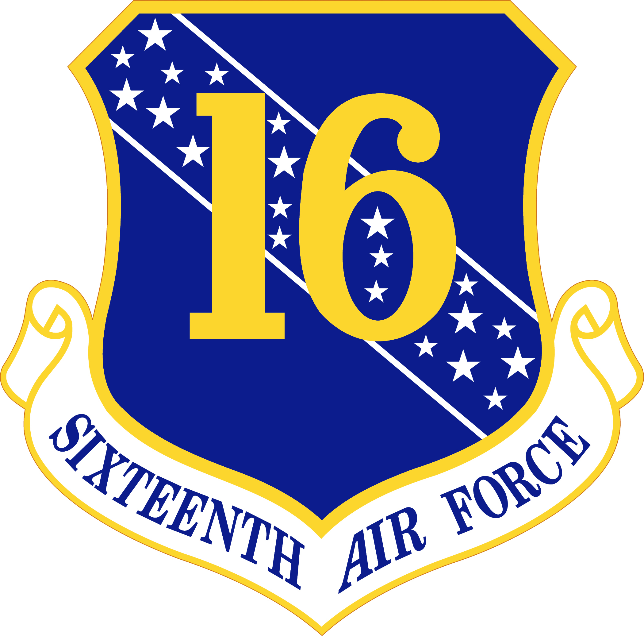 16 th Air Force Shield (Color)