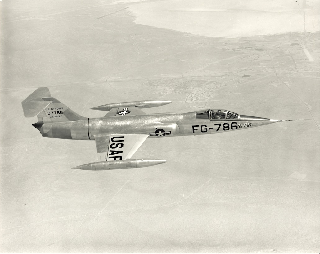 XF-104, prototype for the F-104 Starfighter