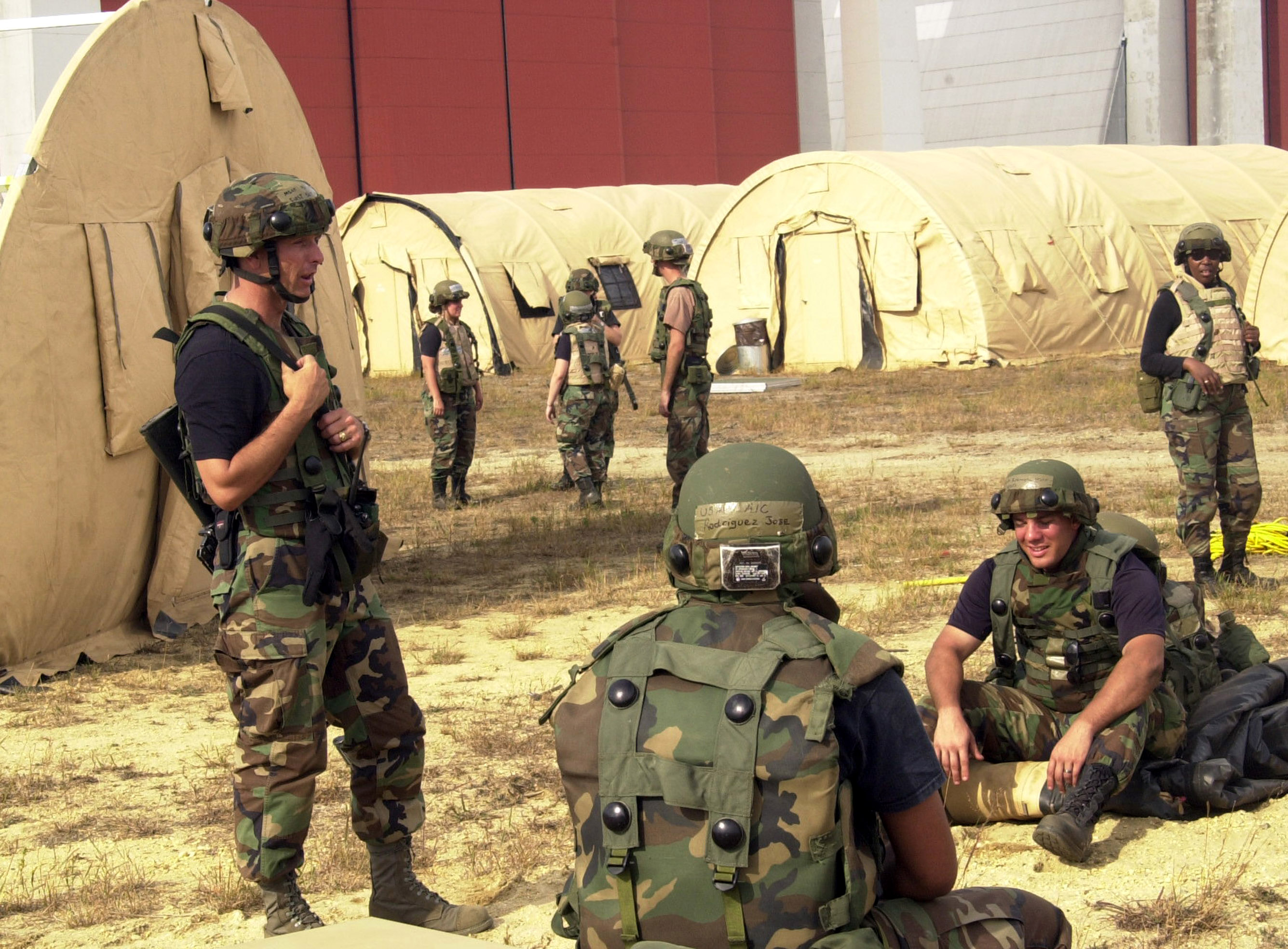 First sergeants and Eagle Flag train Airmen > Air Force > Display