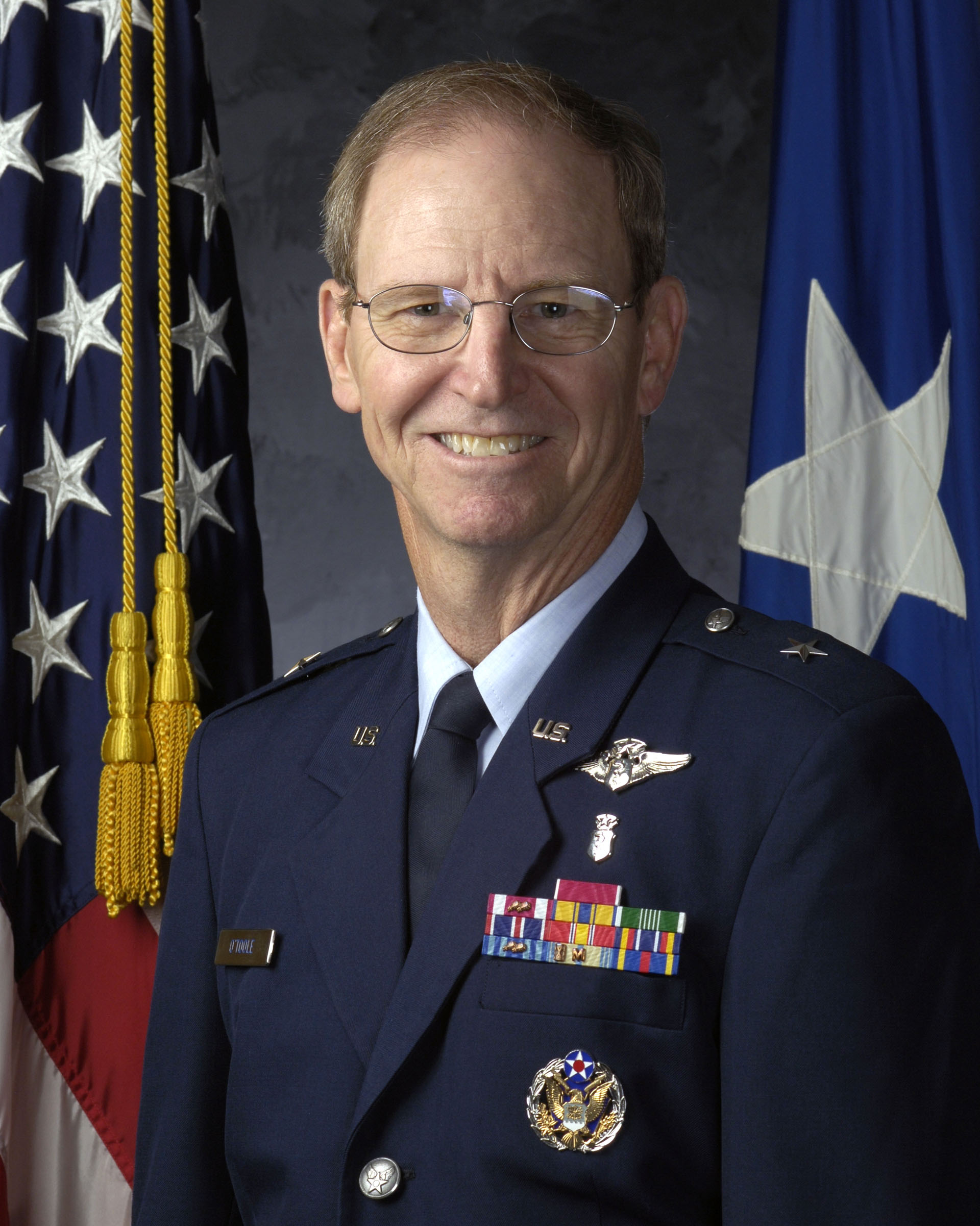 BRIGADIER GENERAL CHARLES L. O'TOOLE > Air Force > Biography Display
