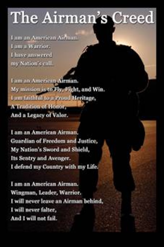 31st Security Forces Squadron/Airman's Creed Poster Series