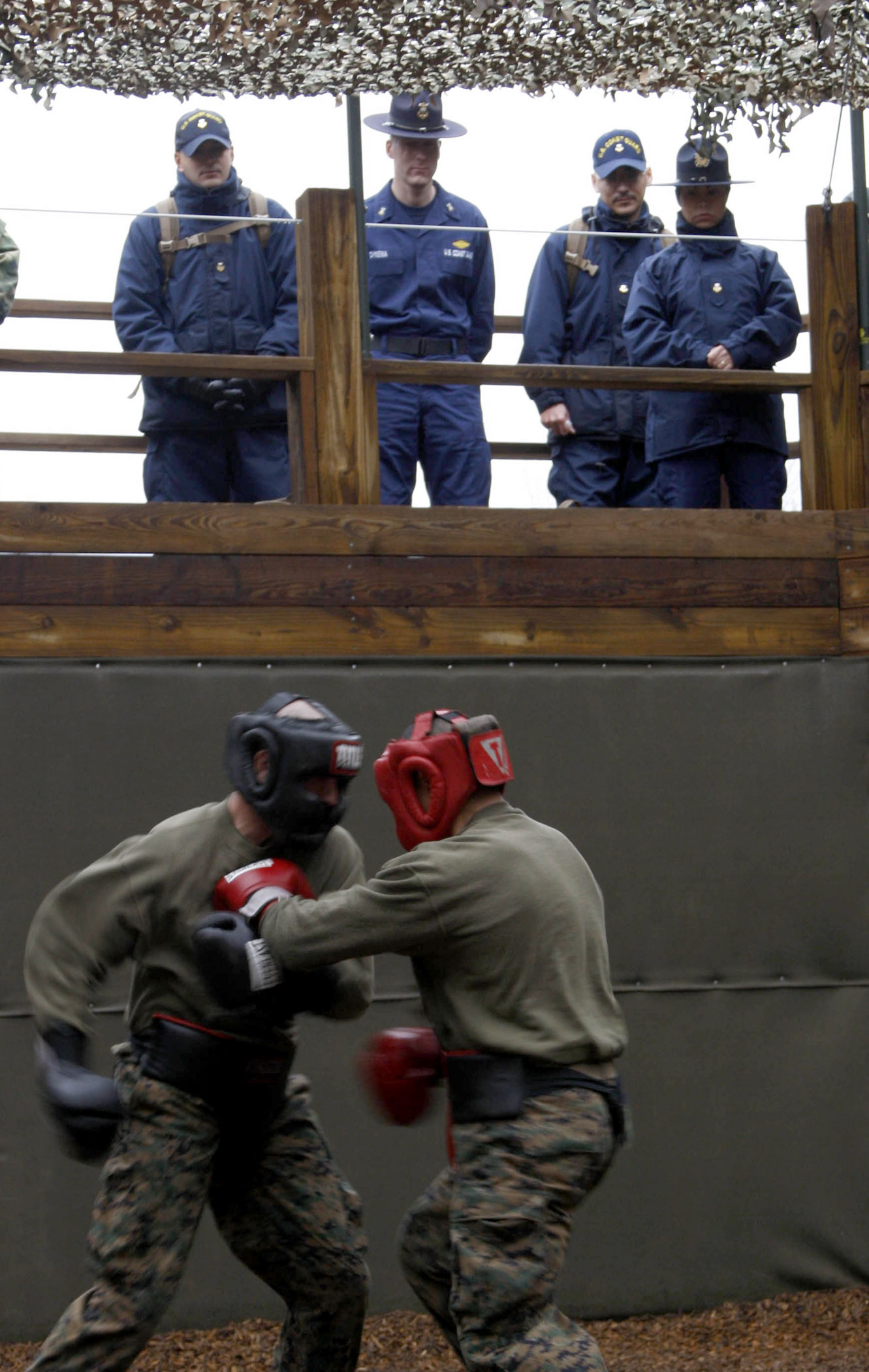 Instilling core values: Coast Guard team visits Depot, learns from ...