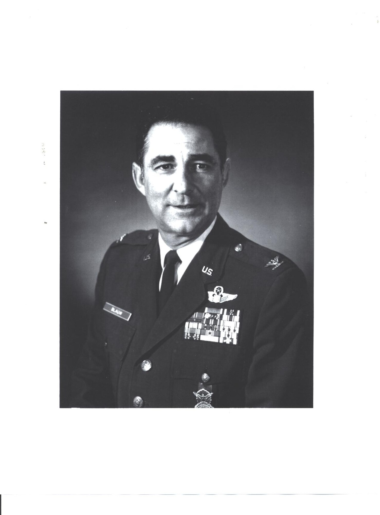 COLONEL ROBERT E. BLAUW > Air Force Security Forces Center > Display