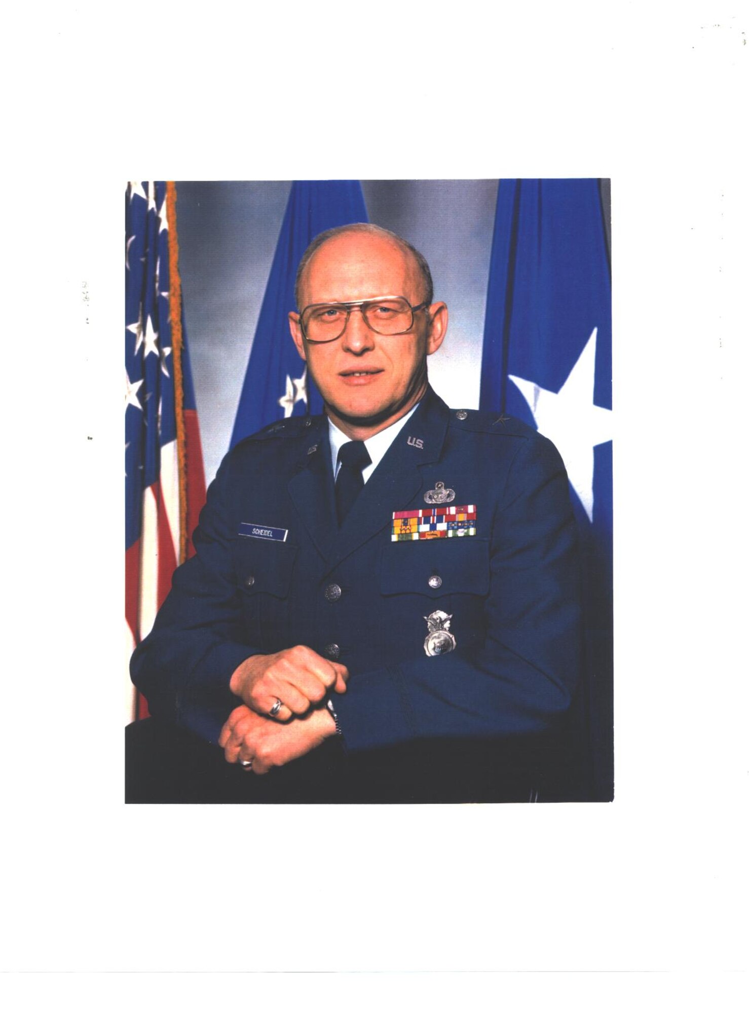 BRIGADIER GENERAL P. NEAL SCHEIDEL > Air Force Security Forces Center ...