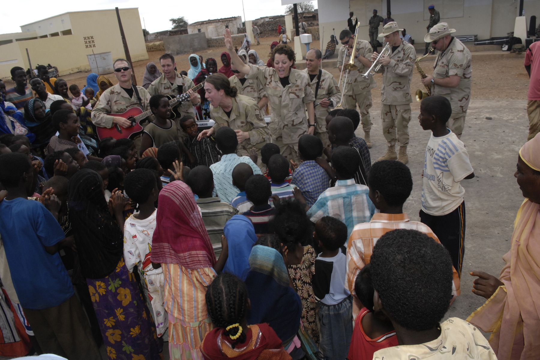 CENTAF Band wins hearts of Djiboutians through music > U.S. Air Forces ...