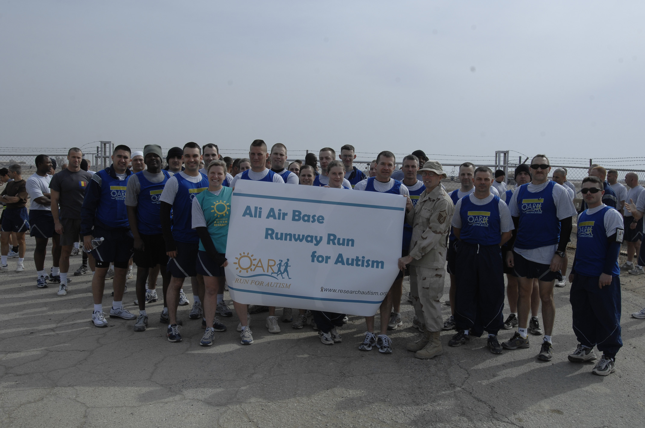 Ali Airmen run for autism