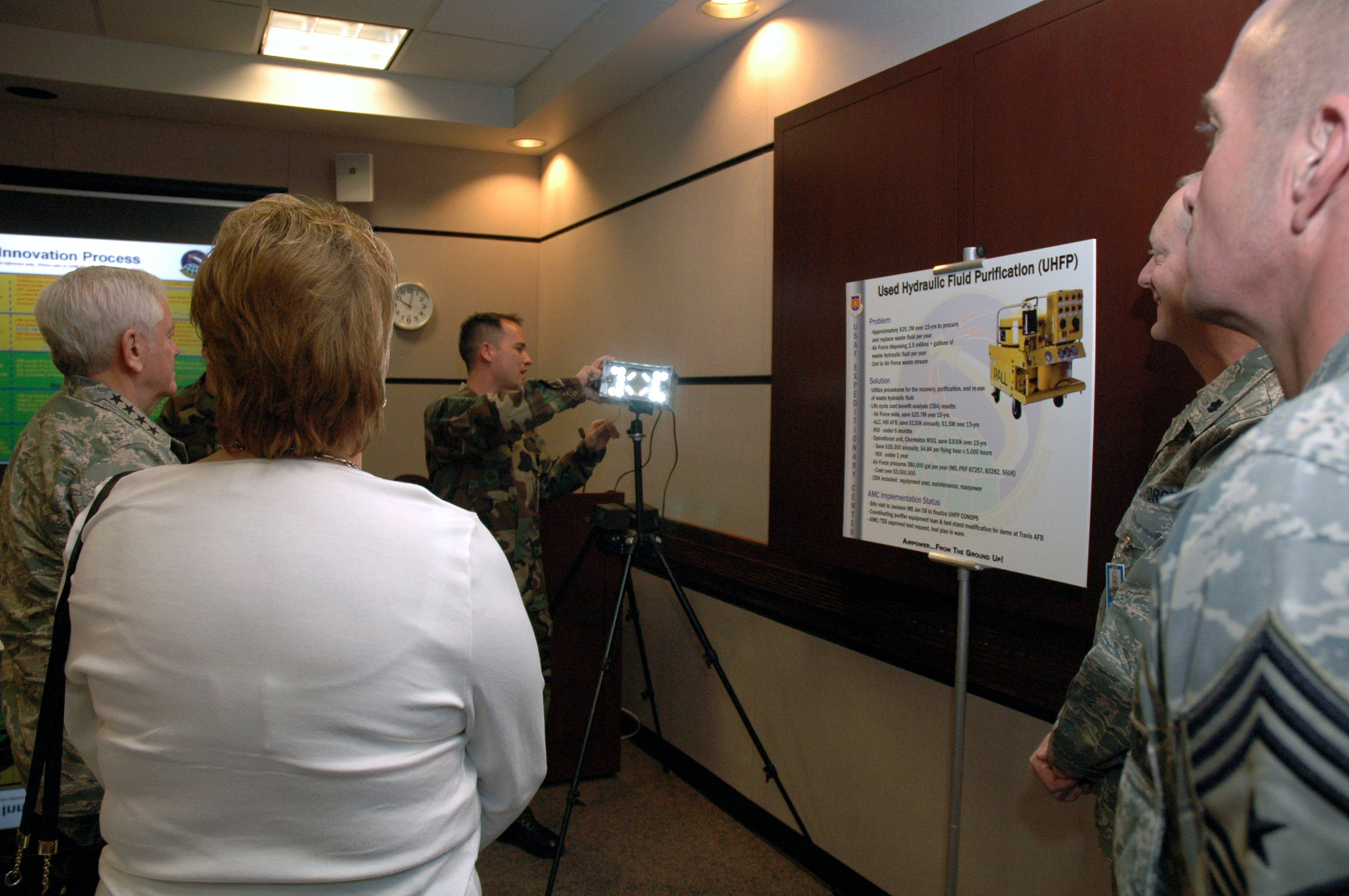 AMC commander visits USAF EC