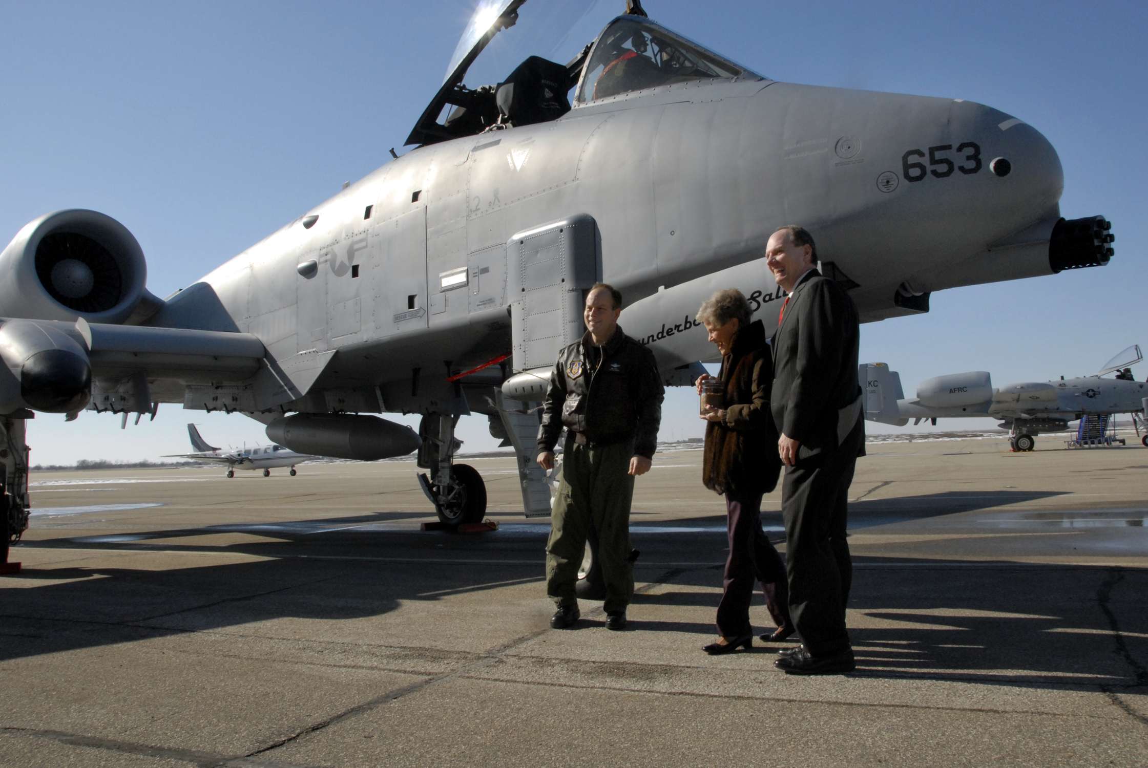 442nd Fighter Wing dedicates 'Thunderbolt of Salina' > 442d Fighter ...