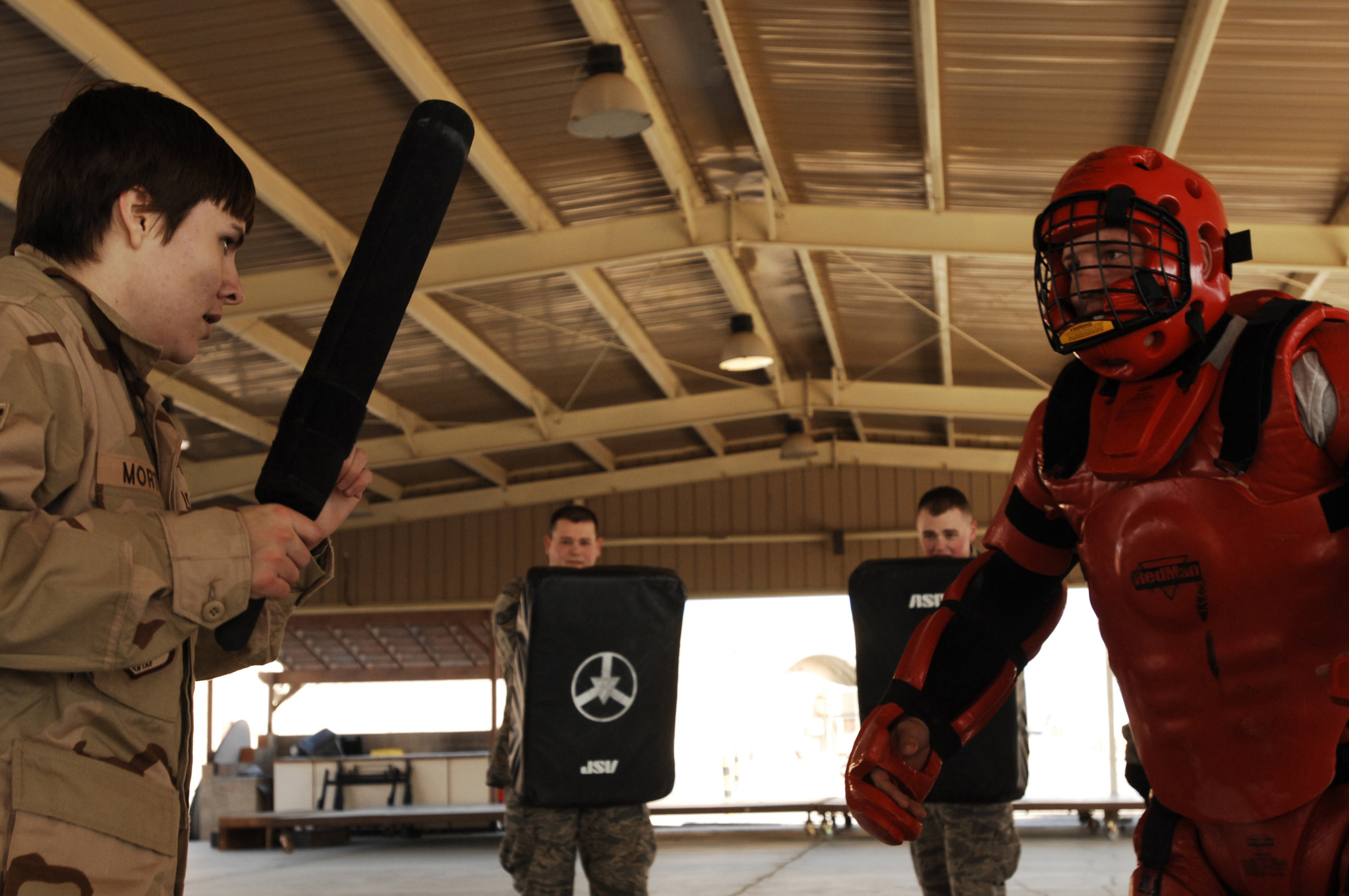Airmen practice non-lethal force > U.S. Air Forces Central > News