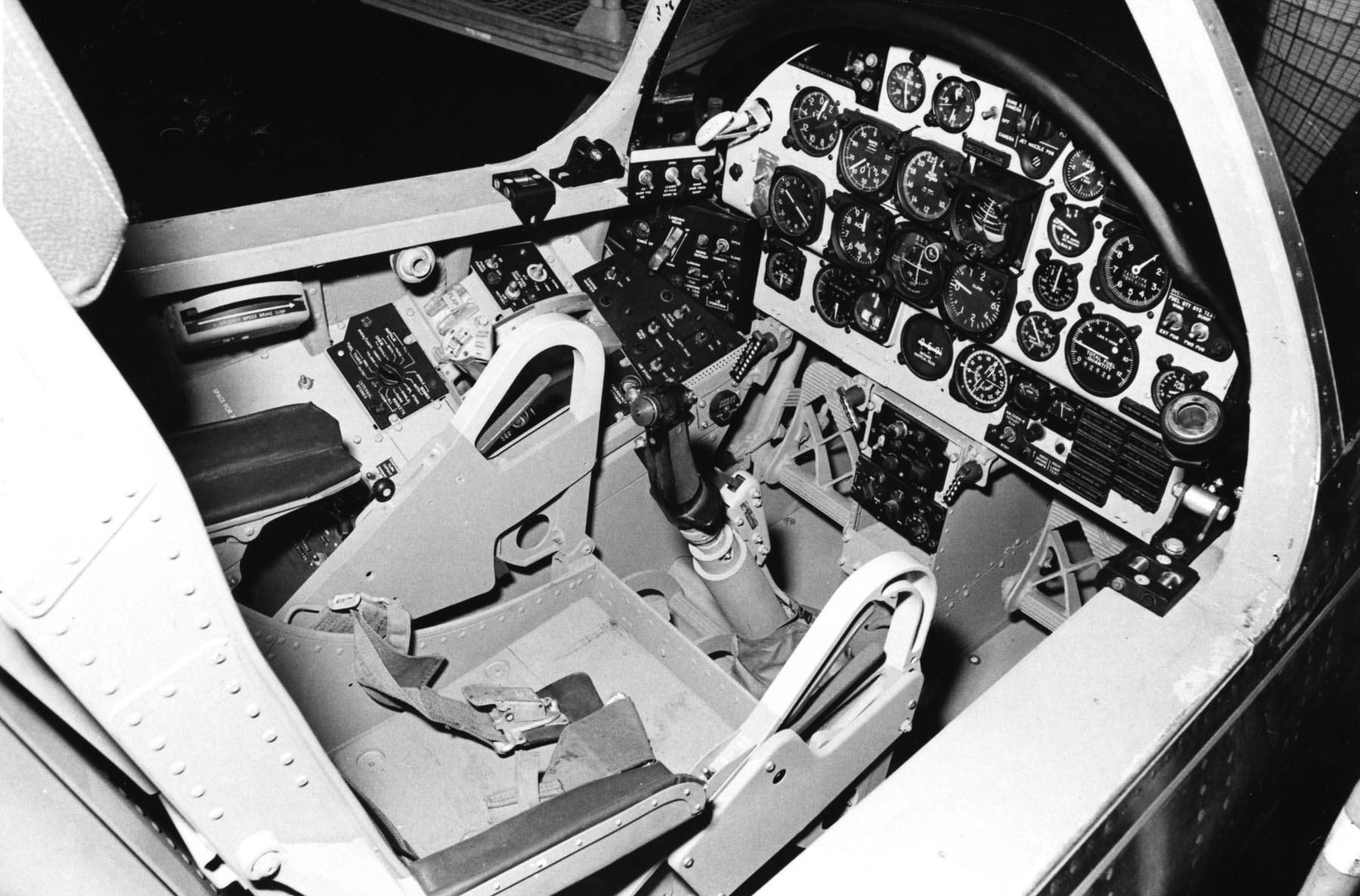 North American F-107A Cockpit