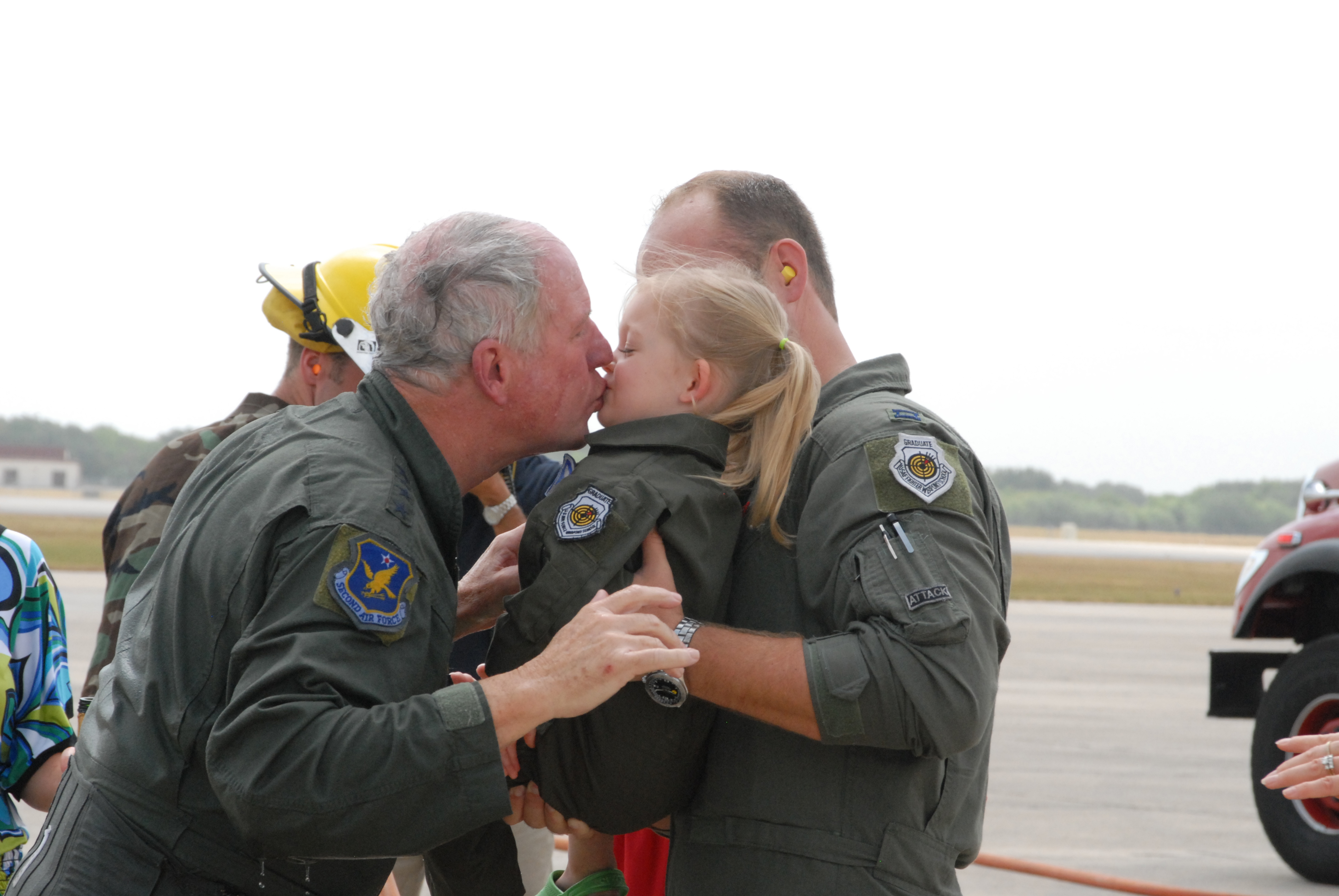 General Looney's fini flight