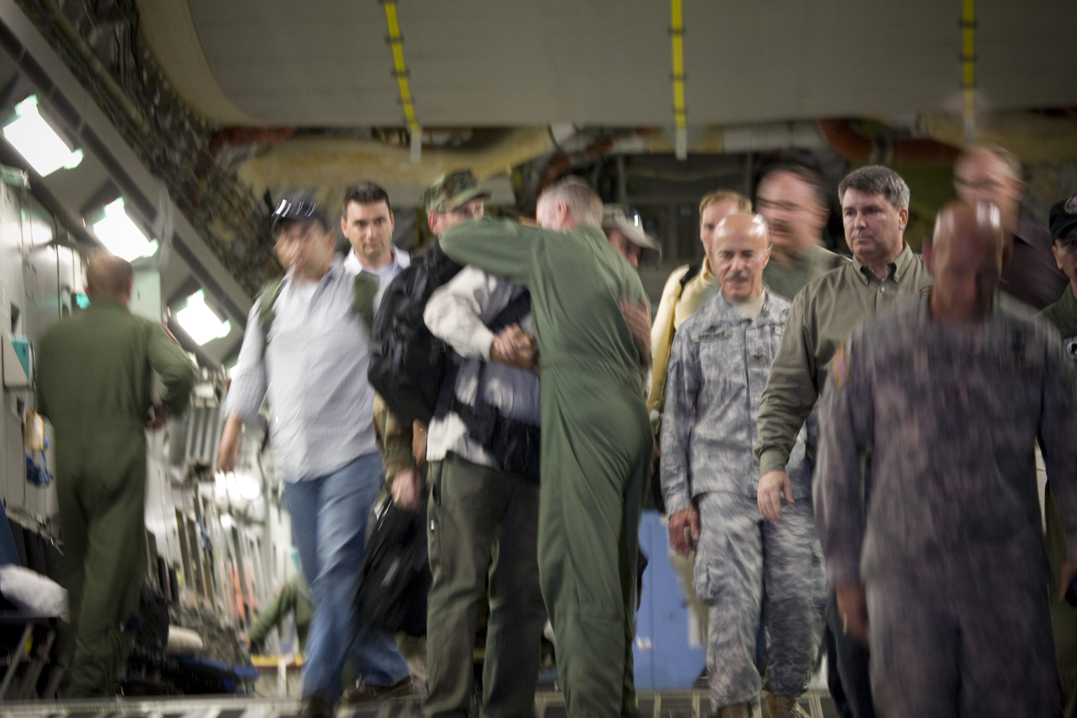 Hostages Arrive in U.S.