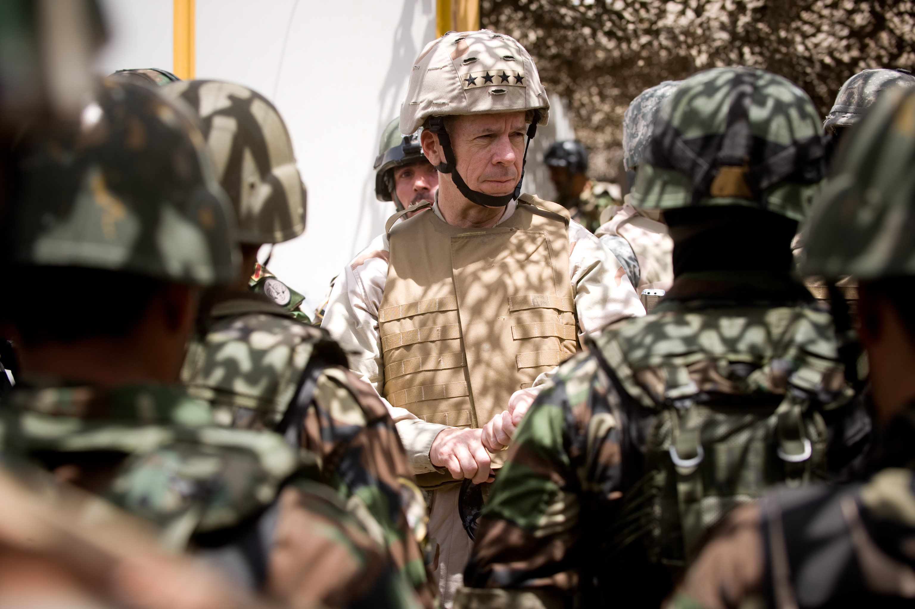 U.S. Navy Adm. Mike Mullen, chairman of the Joint Chiefs of Staff ...
