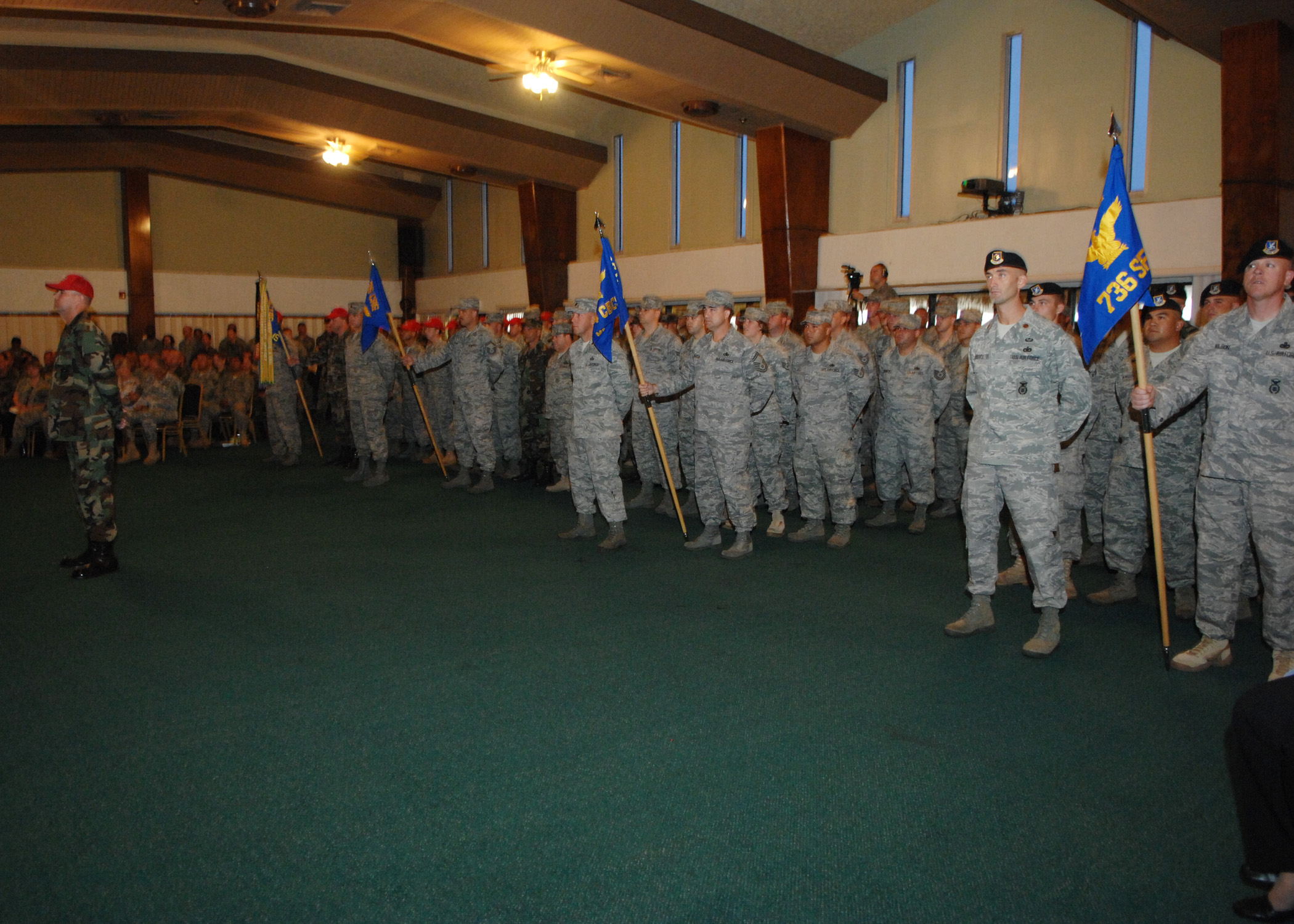 The 36th Contingency Response Group welcomes a new commander