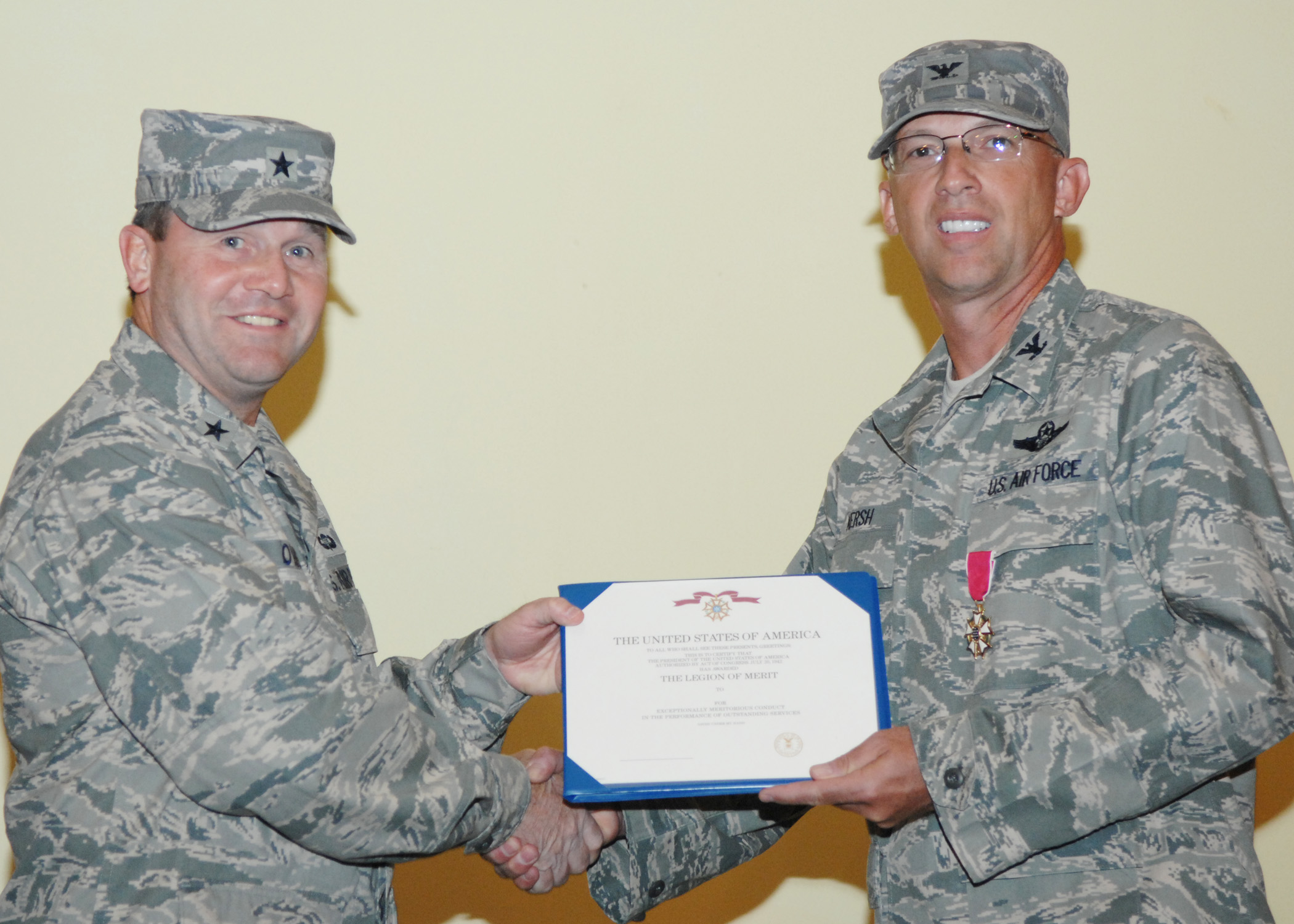 The 36th Contingency Response Group welcomes a new commander