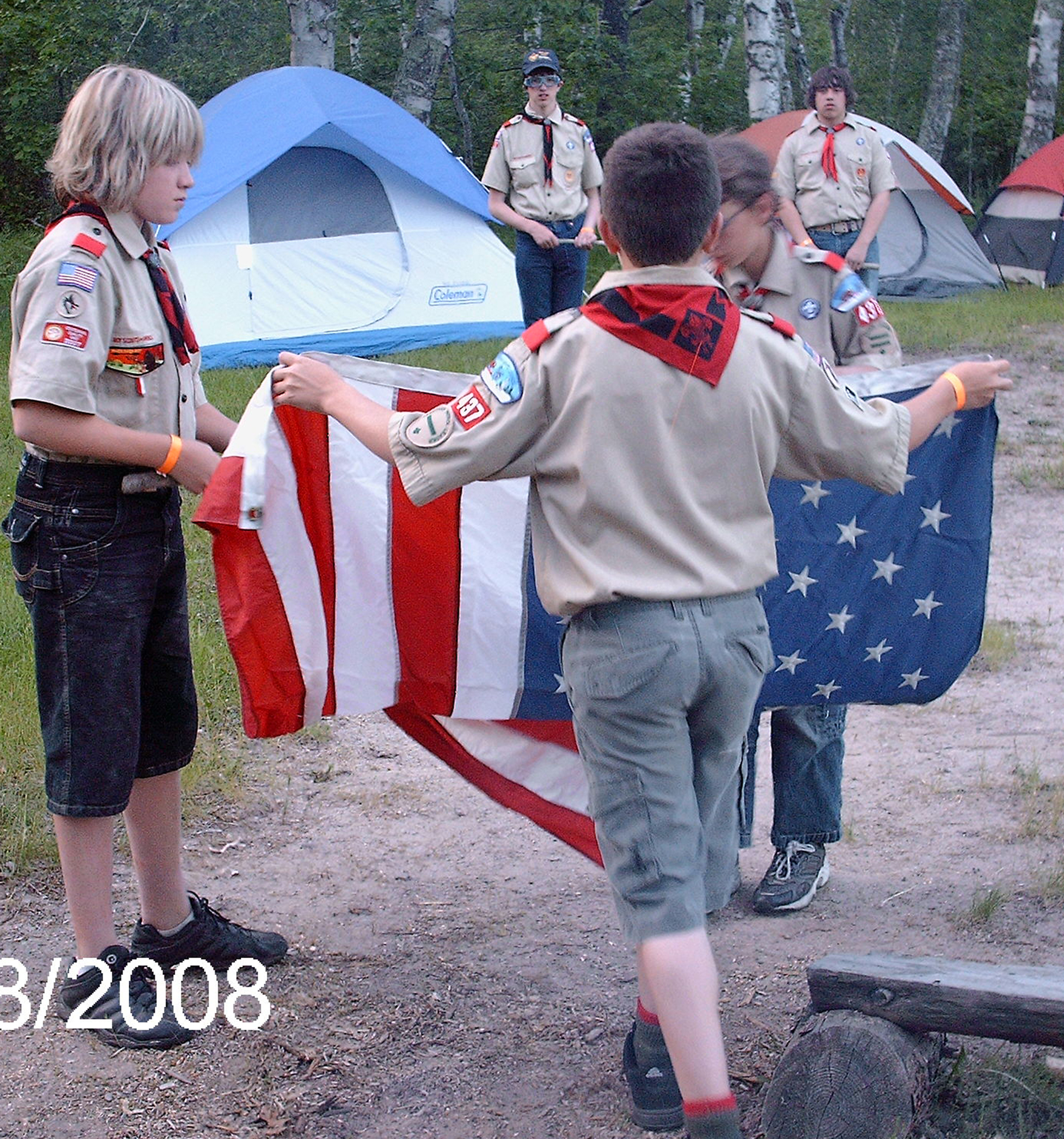MAFB Scout Troop 437 learns outdoor, leadership skills