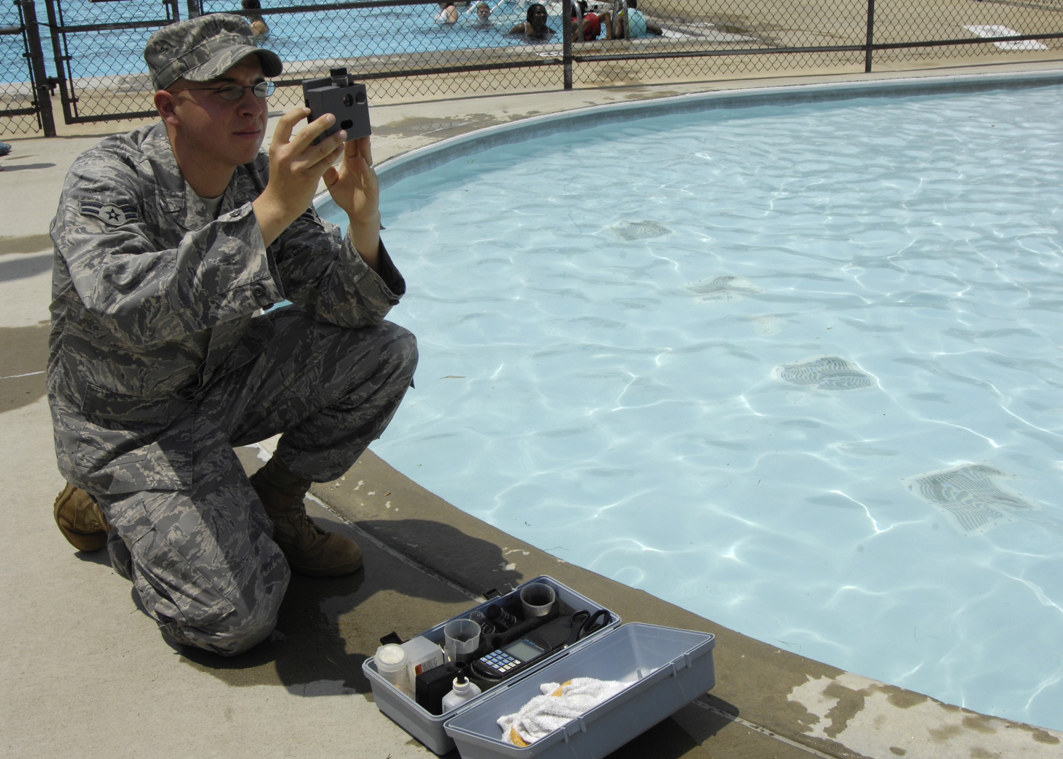 Base pools behind the scenes > Scott Air Force Base > Display