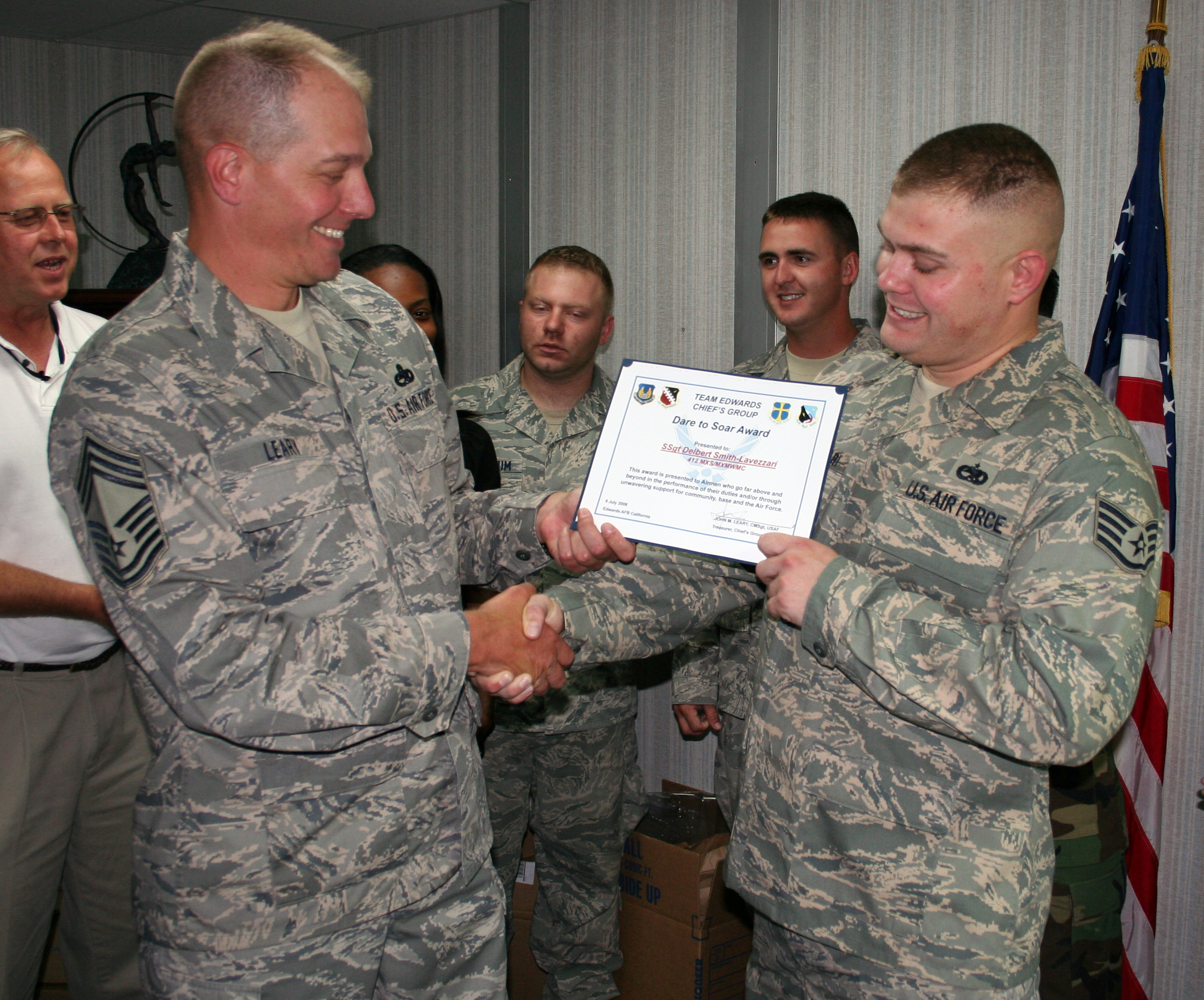 Dare to Soar > Edwards Air Force Base > News