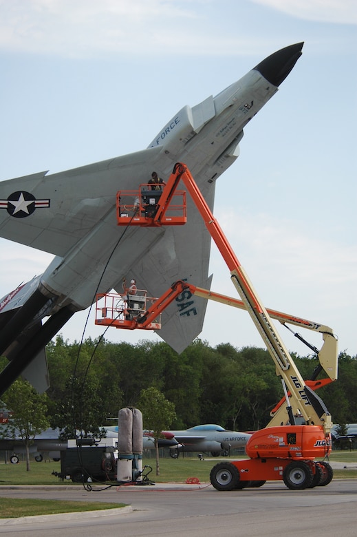F-4 static display struck by lightning > 119th Wing > Article Display