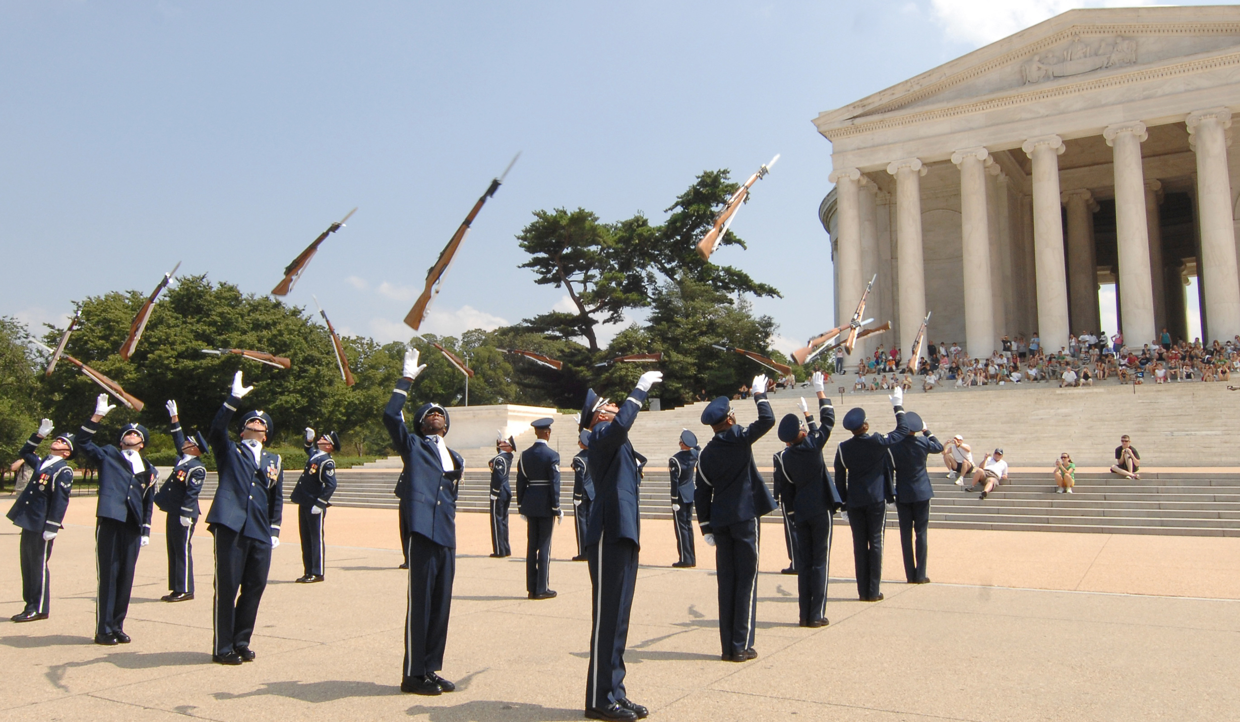 Monumental performance > Air Force Honor Guard > Article Display