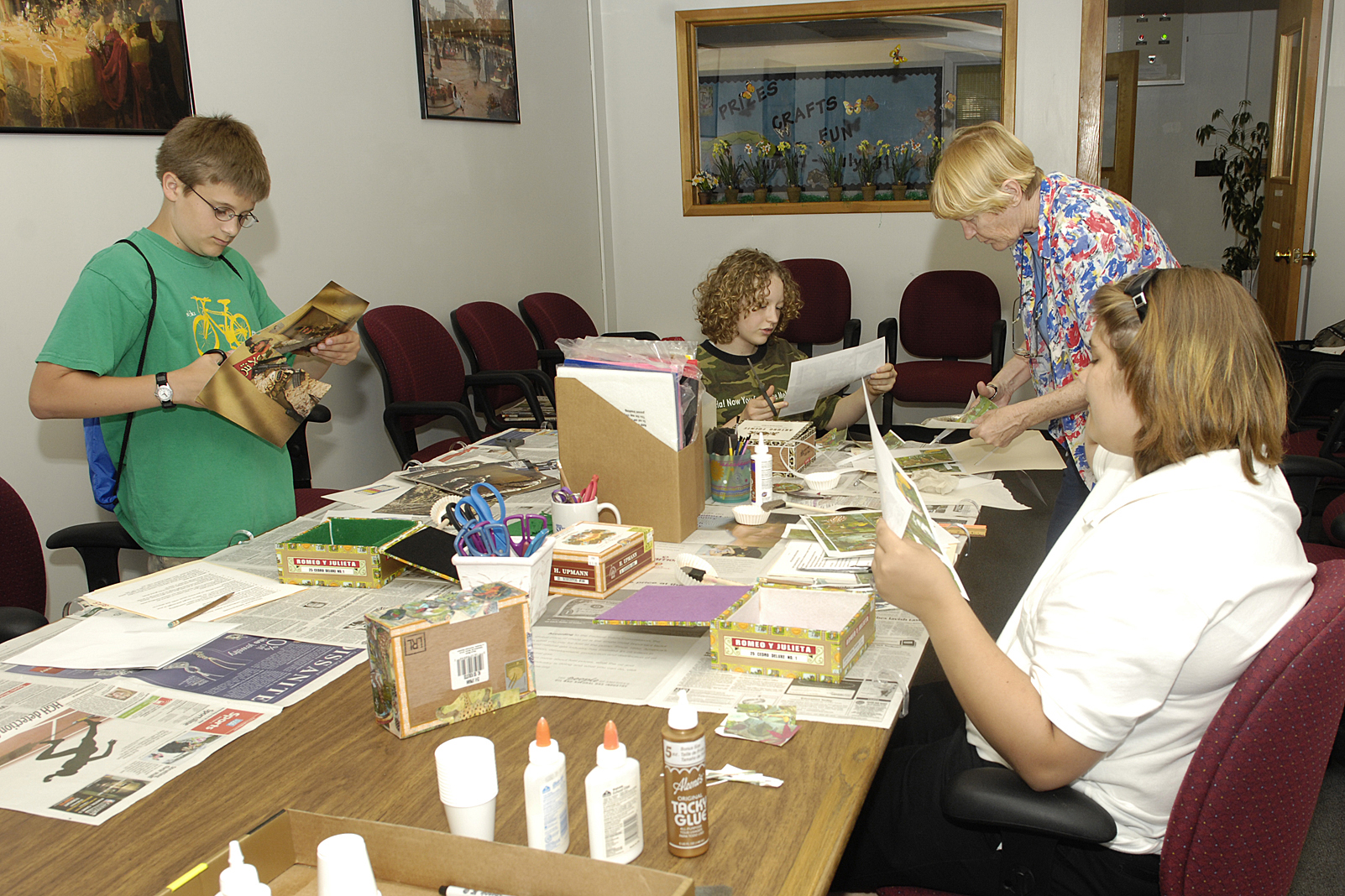 Teen Craft Session > Hanscom Air Force Base > Article Display