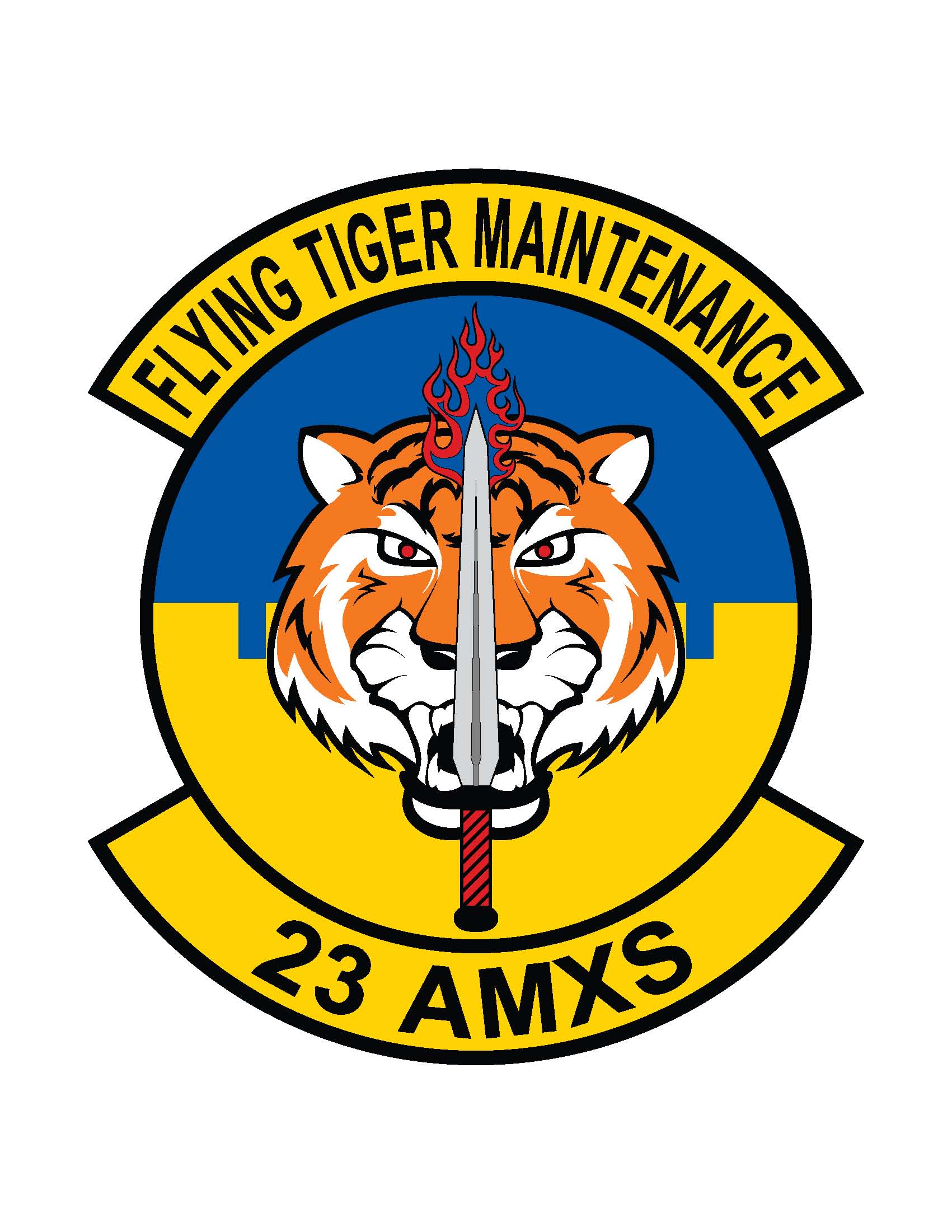 23rd Aircraft Maintenance Squadron patch