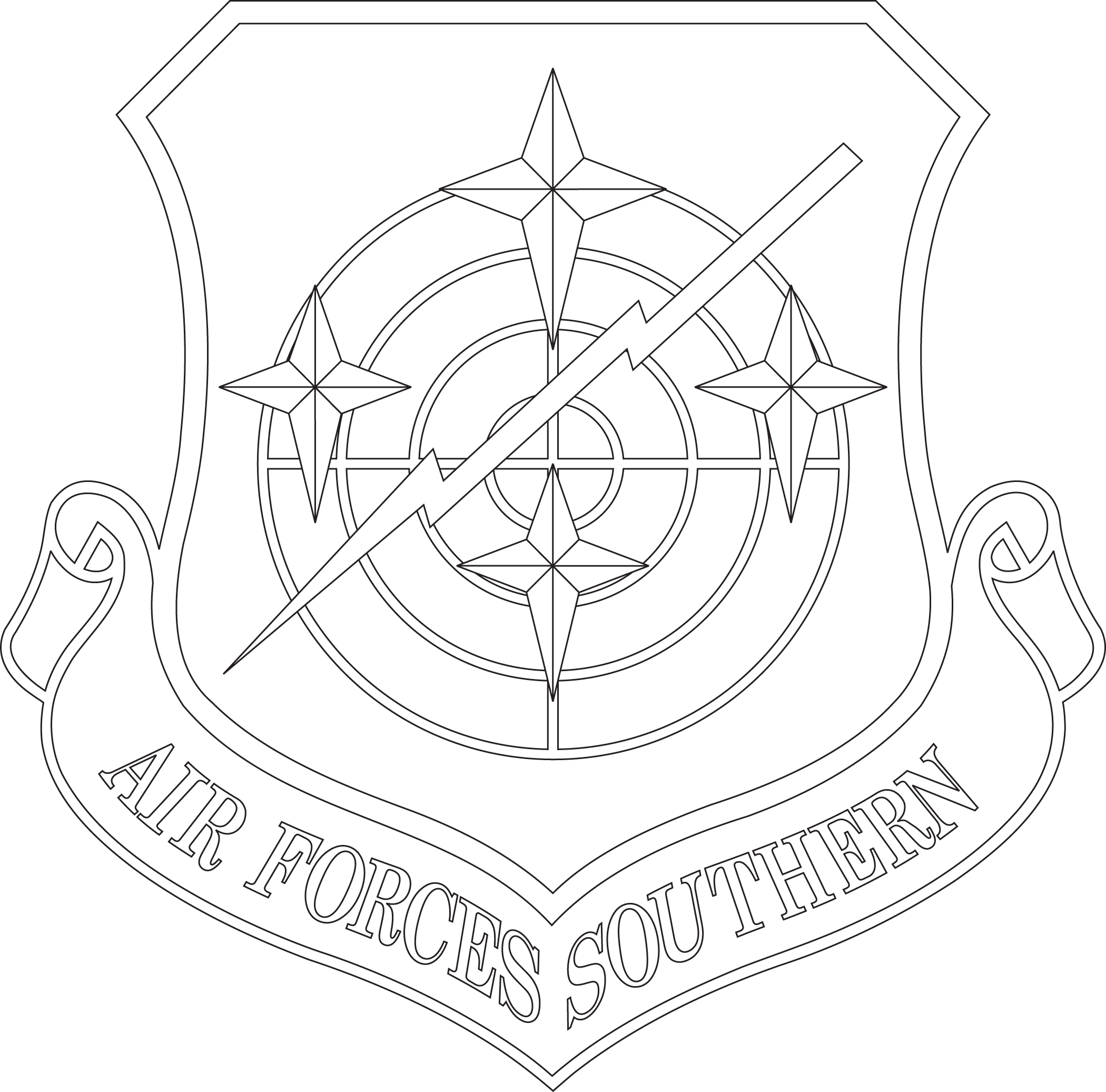 Air Force Southern (Black & White)