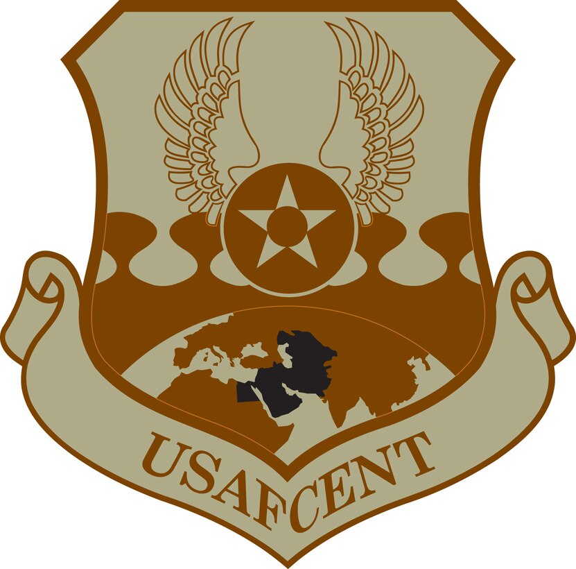 Air Force Central Shield (Sand)