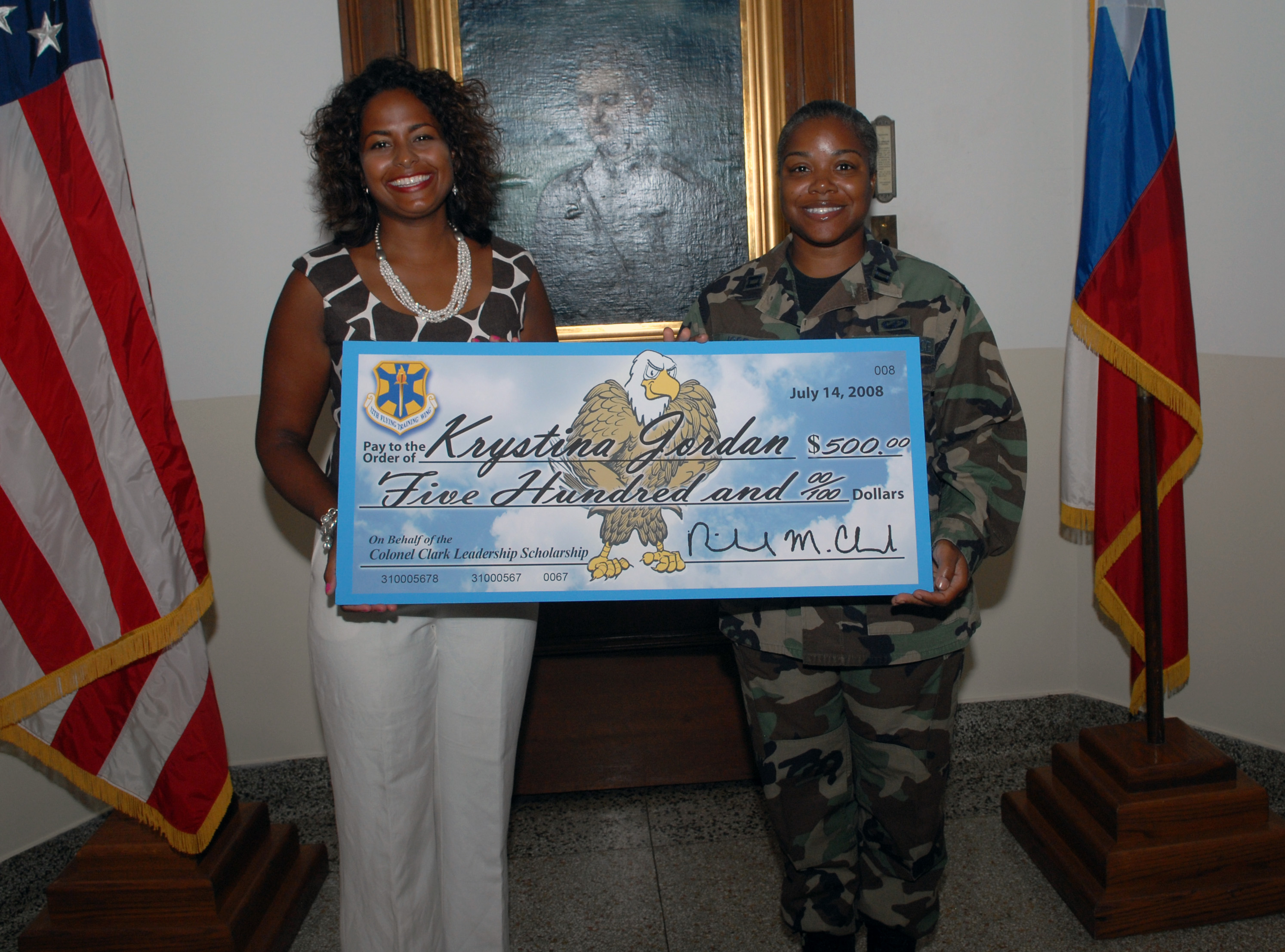 Col. Clark Leadership Scholarship fund