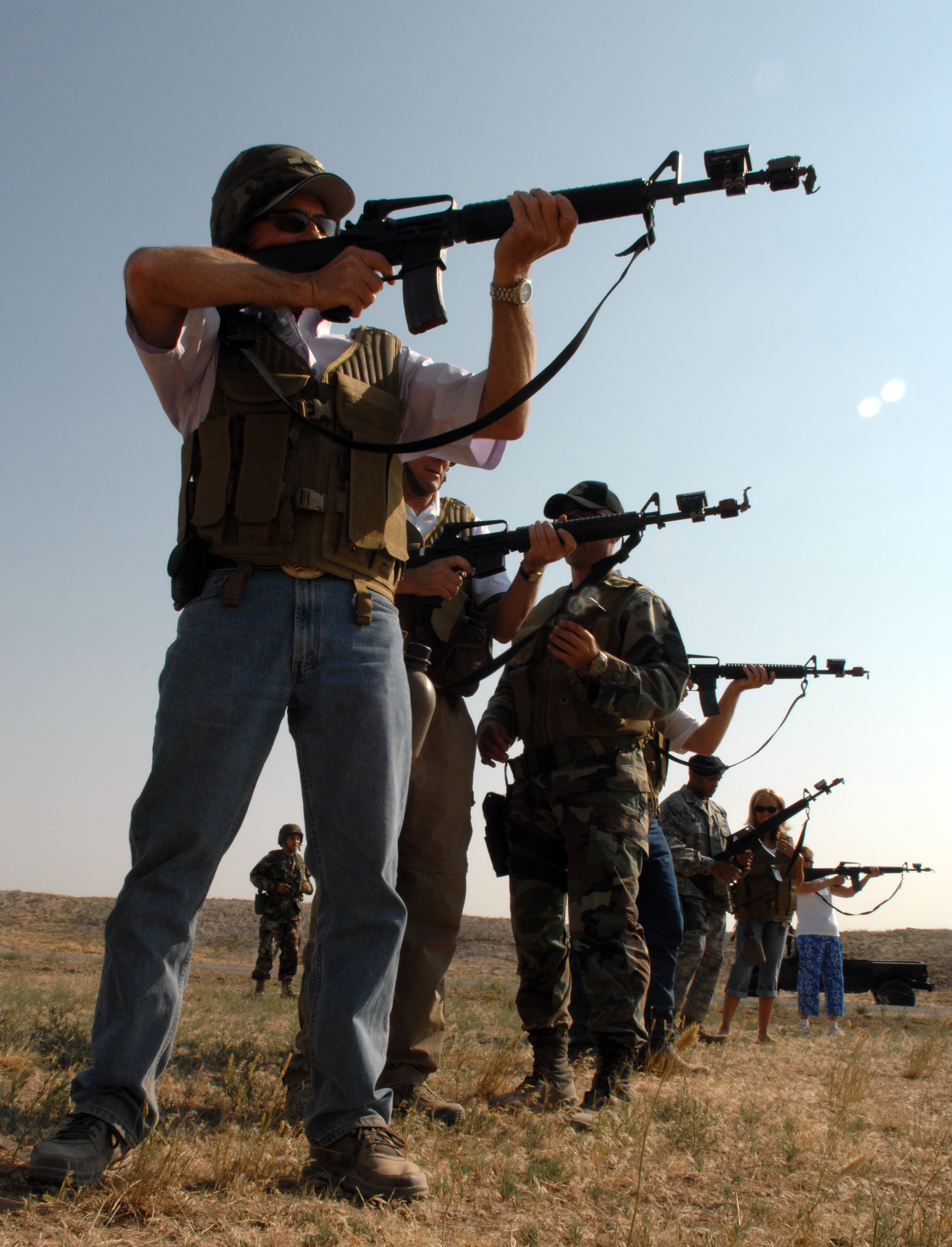 AEF Day offers honorary commanders snapshot of deployed life > Mountain ...