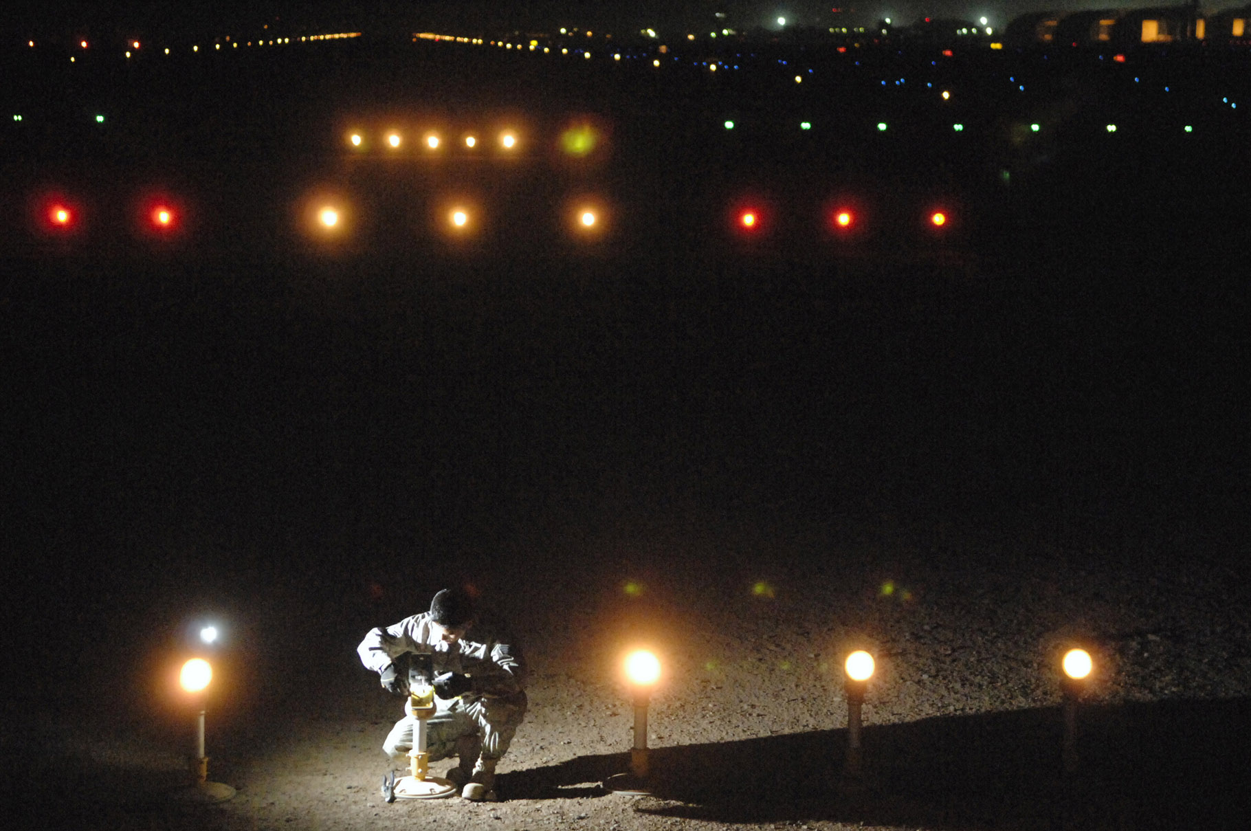 Airmen light the way > Air Force > Display