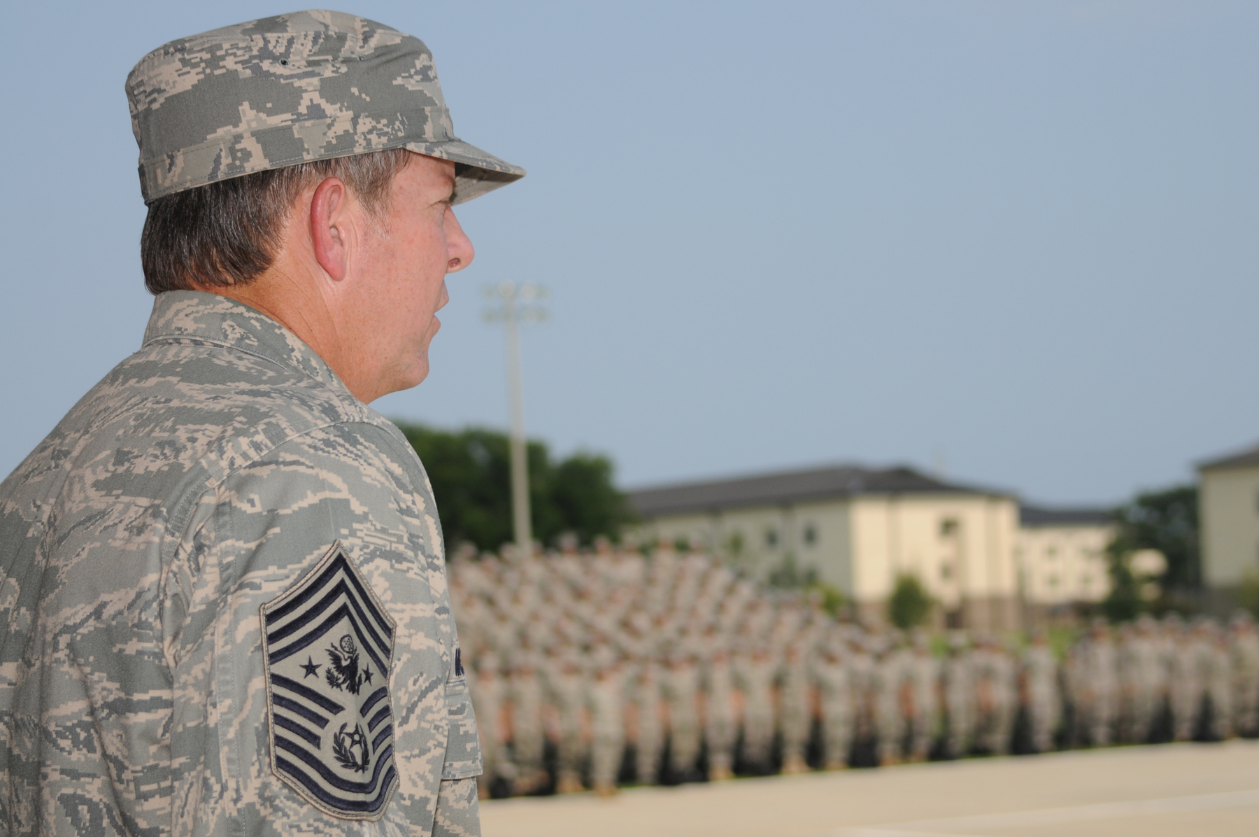Air Force's enlisted leader visits Keesler > Air Education and Training ...
