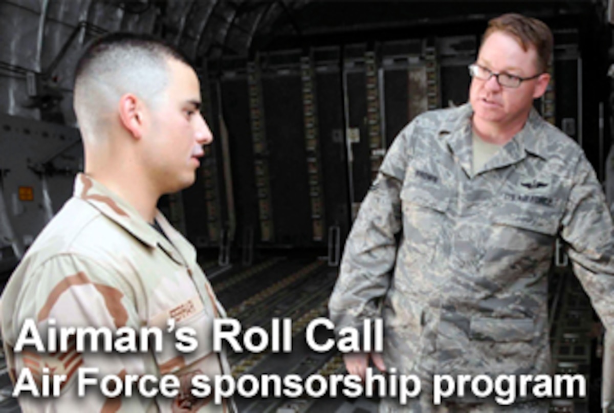 Airman's Roll Call: Air Force sponsorship program > Air Force > Article ...