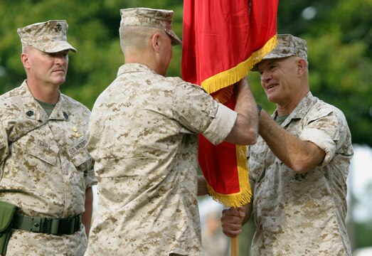 MARSOC’s first commander hands over the reins > Marine Corps Forces ...