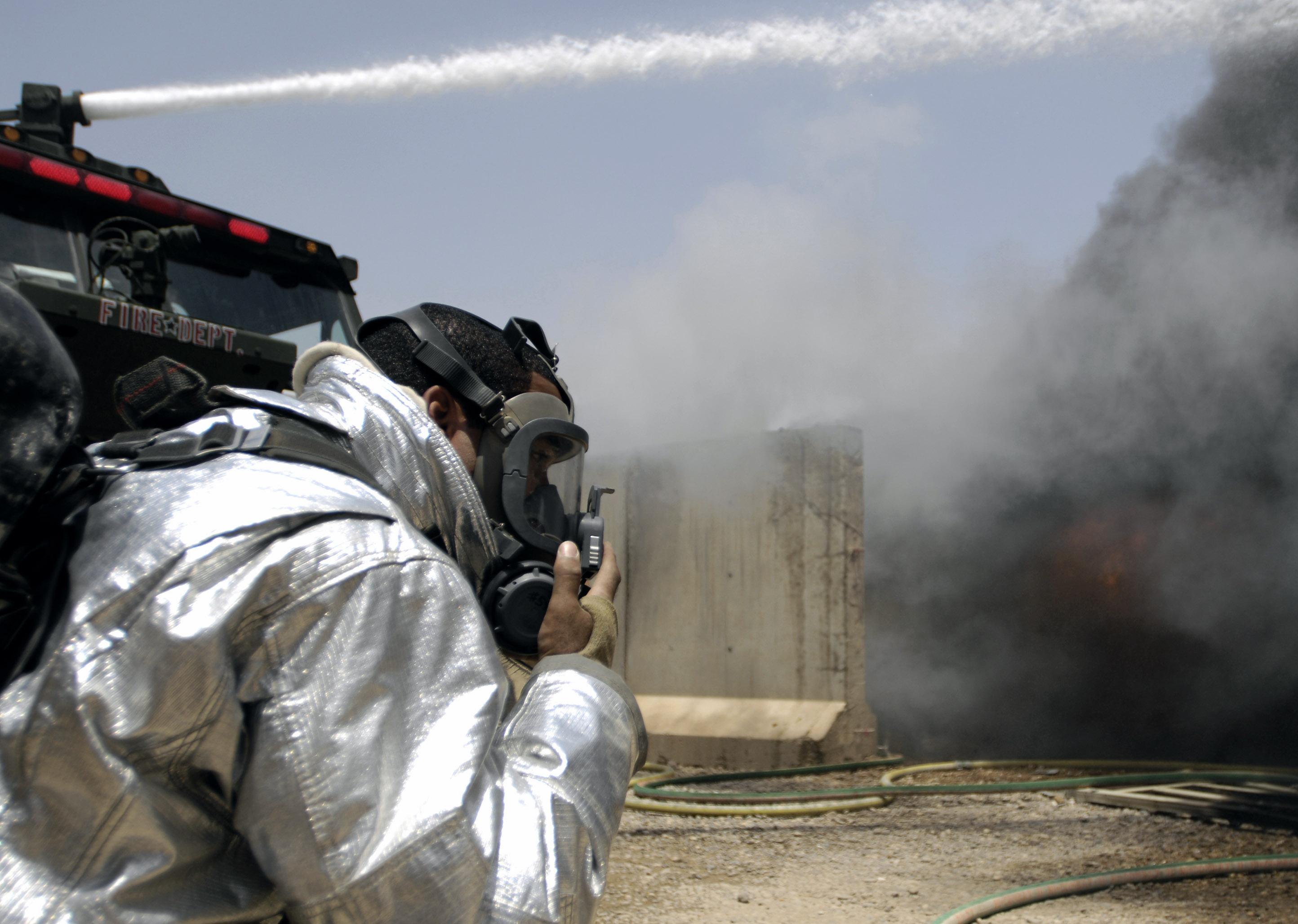 AF, Army firefighters