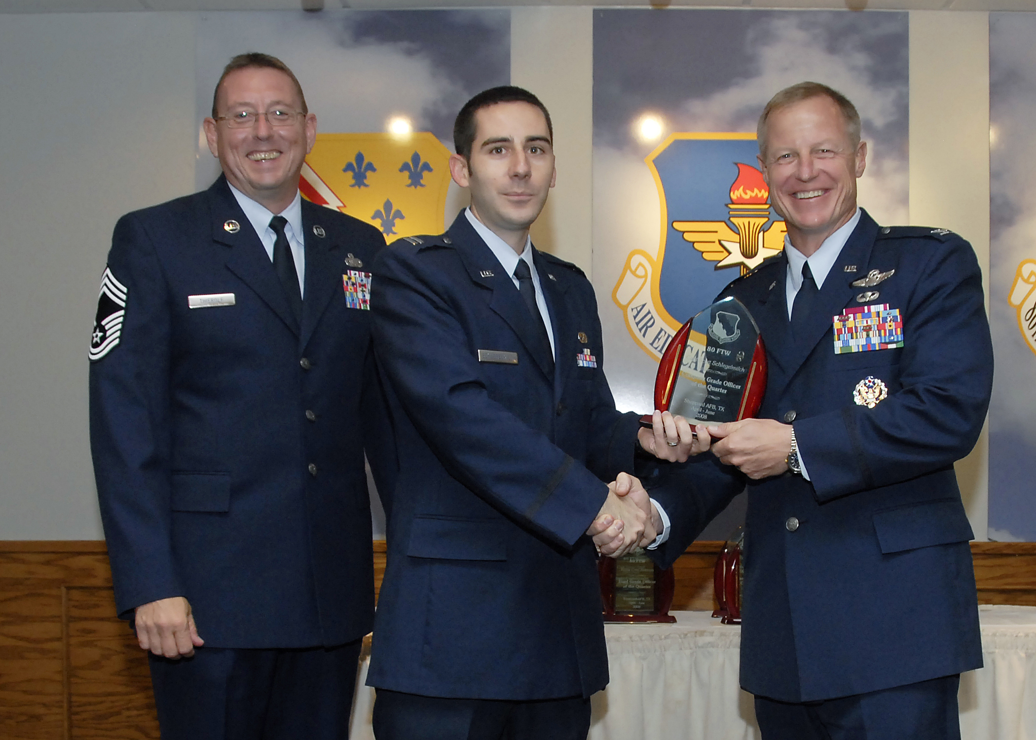 80th FTW names quarterly award winners > Sheppard Air Force Base ...