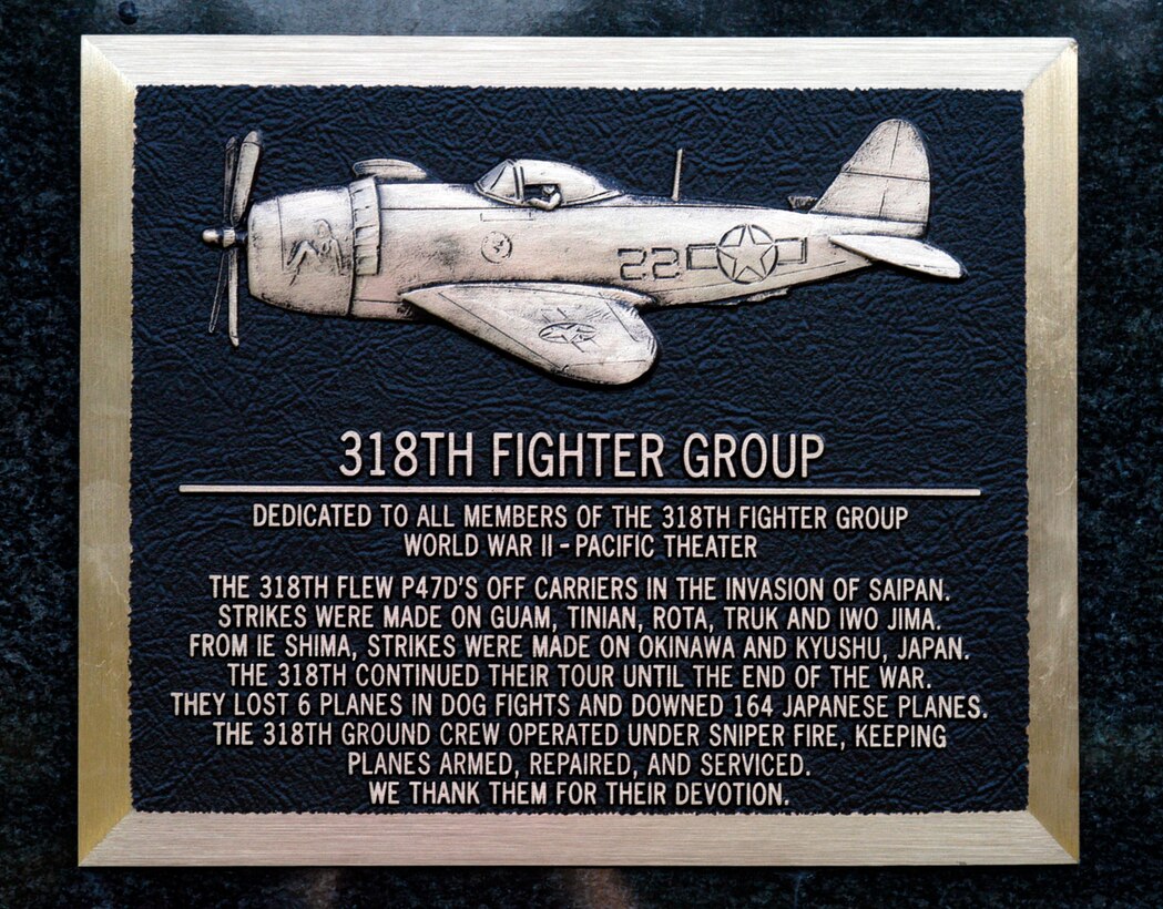 318th Fighter Group memorial