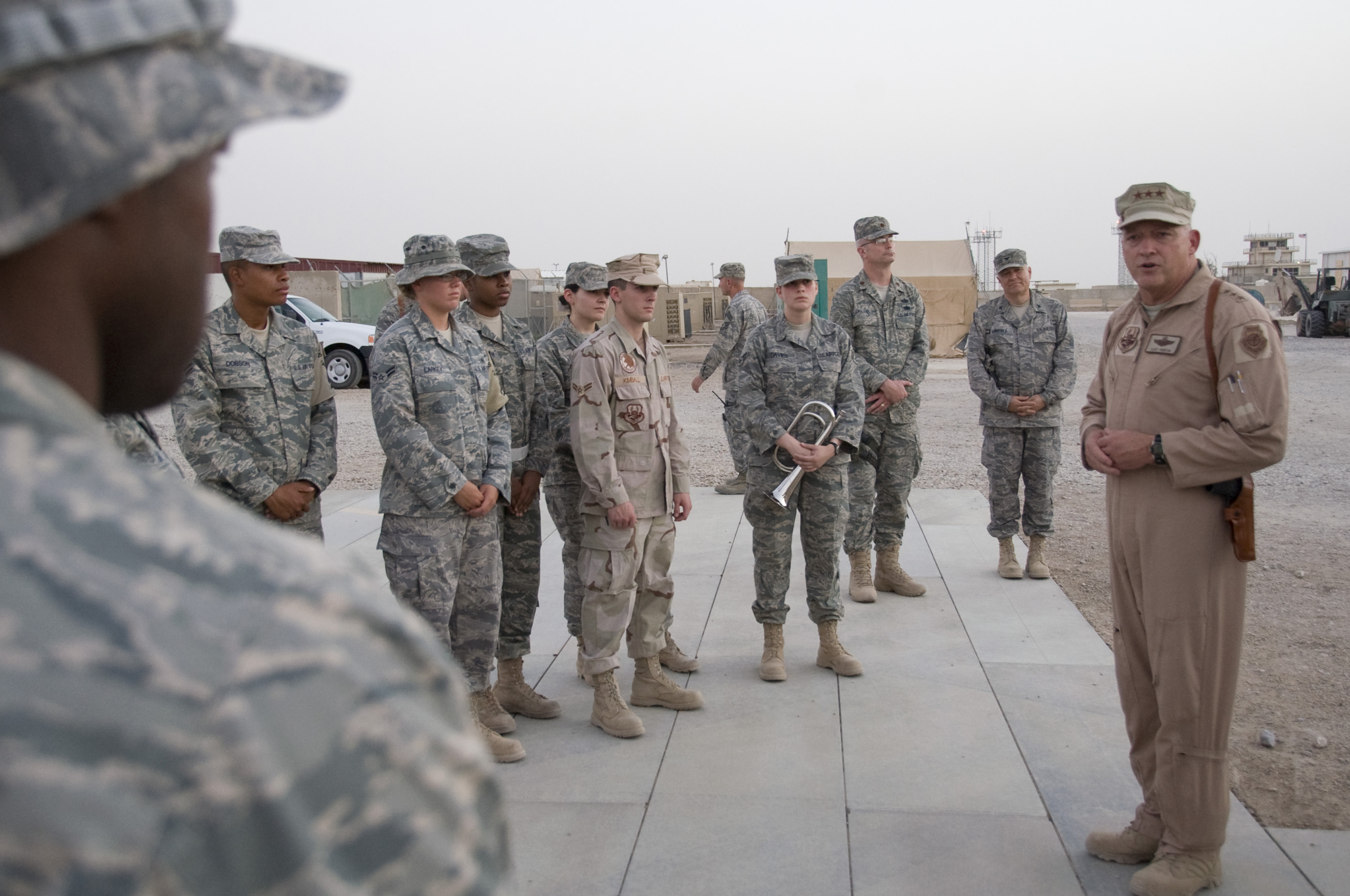 USAFCENT commander visits Ali Base > U.S. Air Forces Central > News