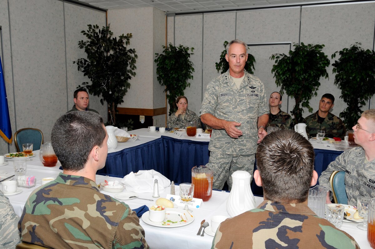 18th AF commander tours McGuire for first official visit > Joint Base ...