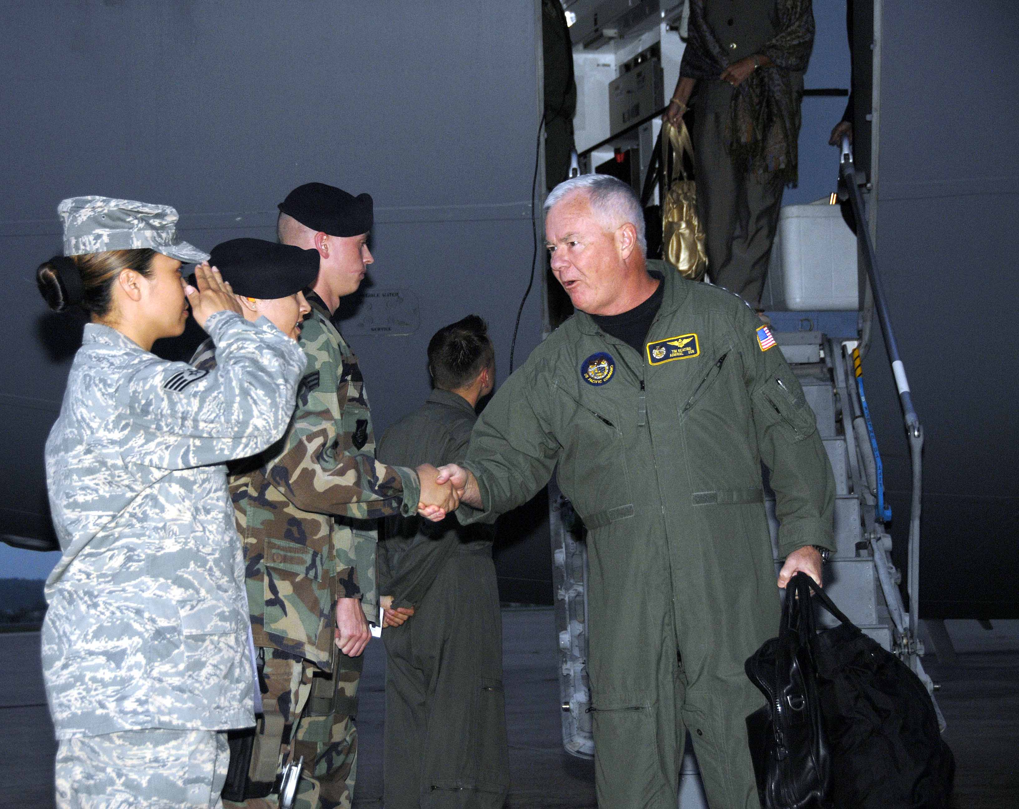 PACOM commander visits Osan > Osan Air Base > Article Display