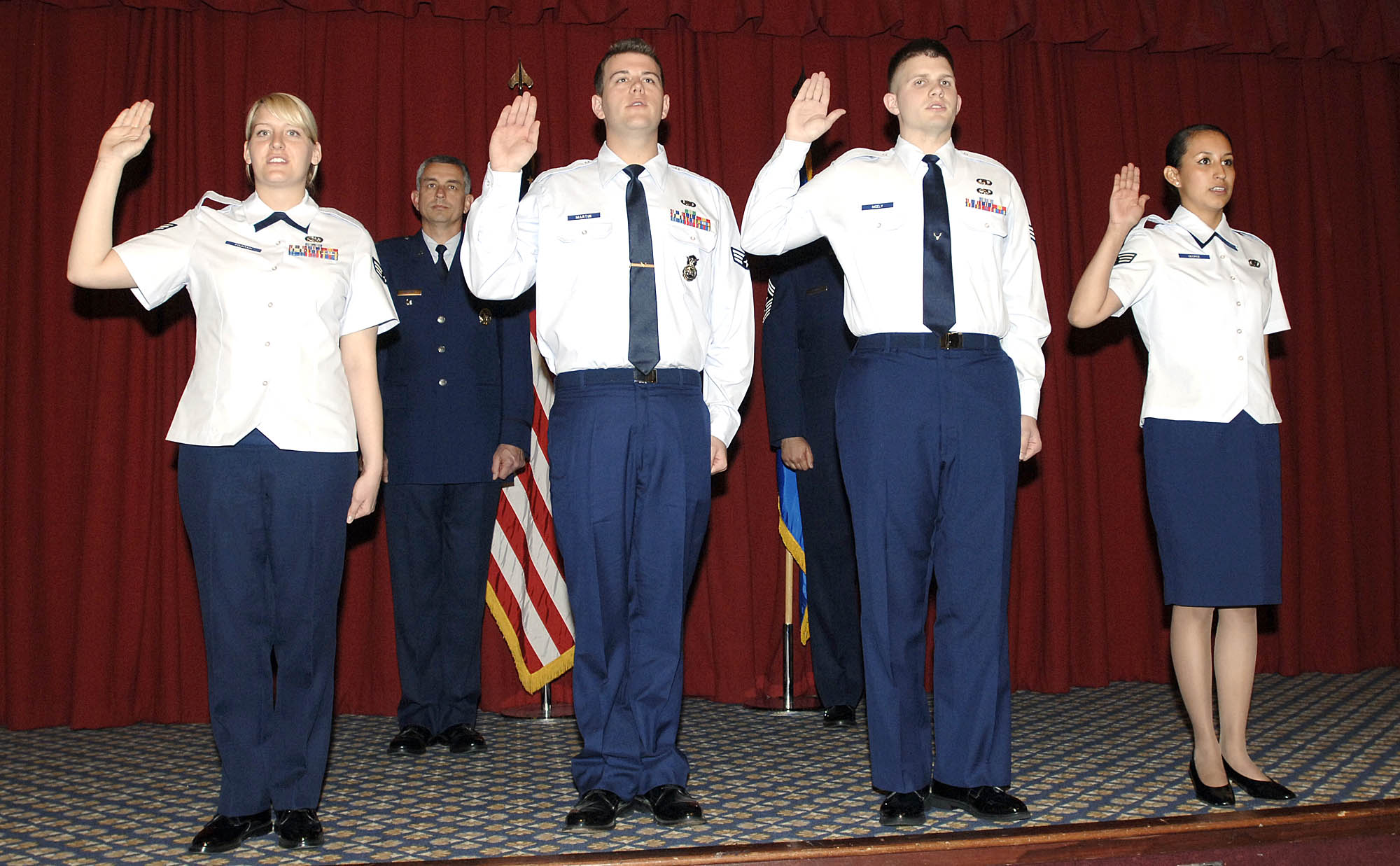 92nd ARW recognizes promotees > Fairchild Air Force Base > Article Display