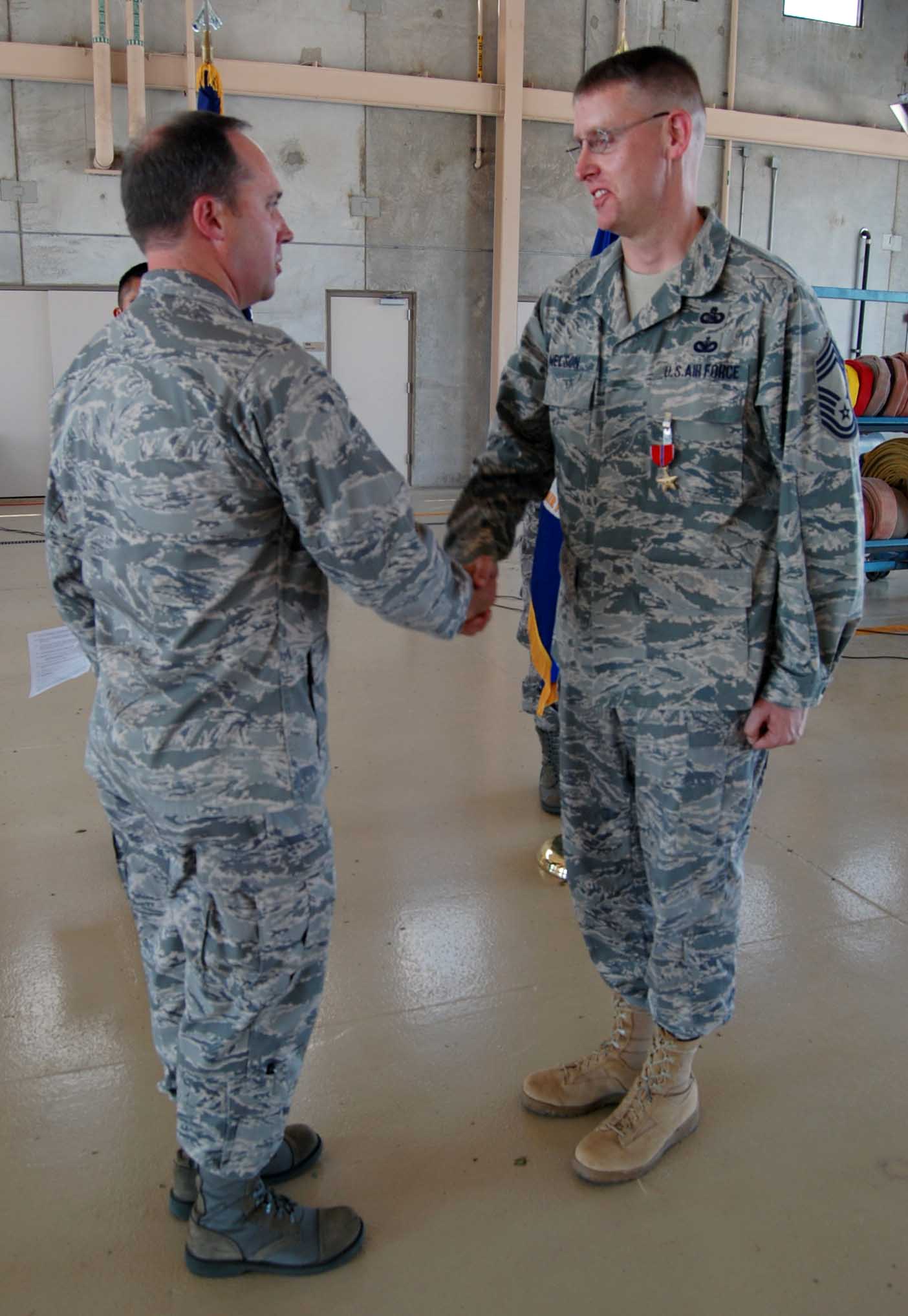 Laughlin chief recieves Bronze Star after deployment > Laughlin Air ...