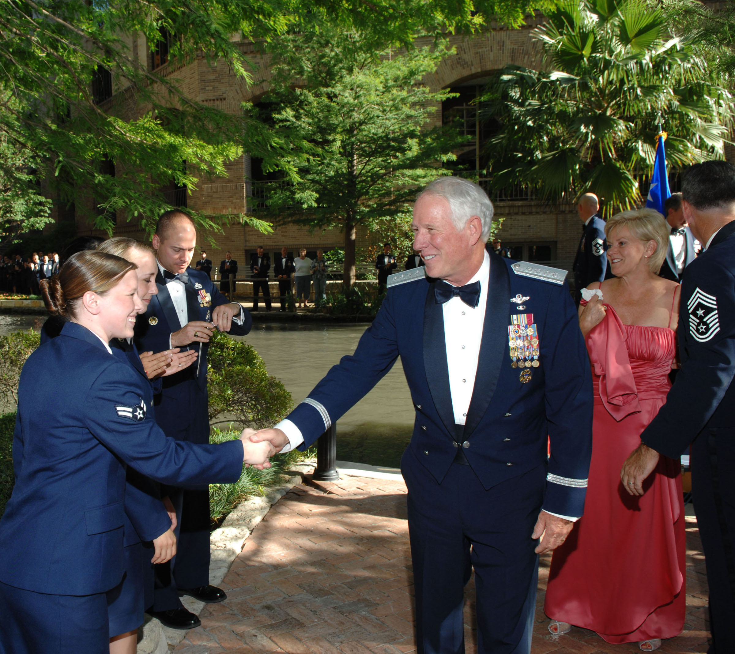 Enlisted members give highest honor to AETC commander > Air Education ...
