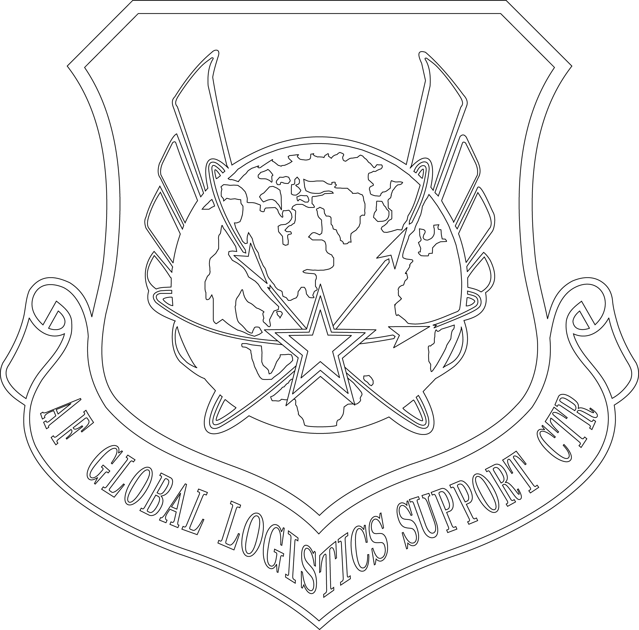 Air Force Global Logistics Support Center (Black)