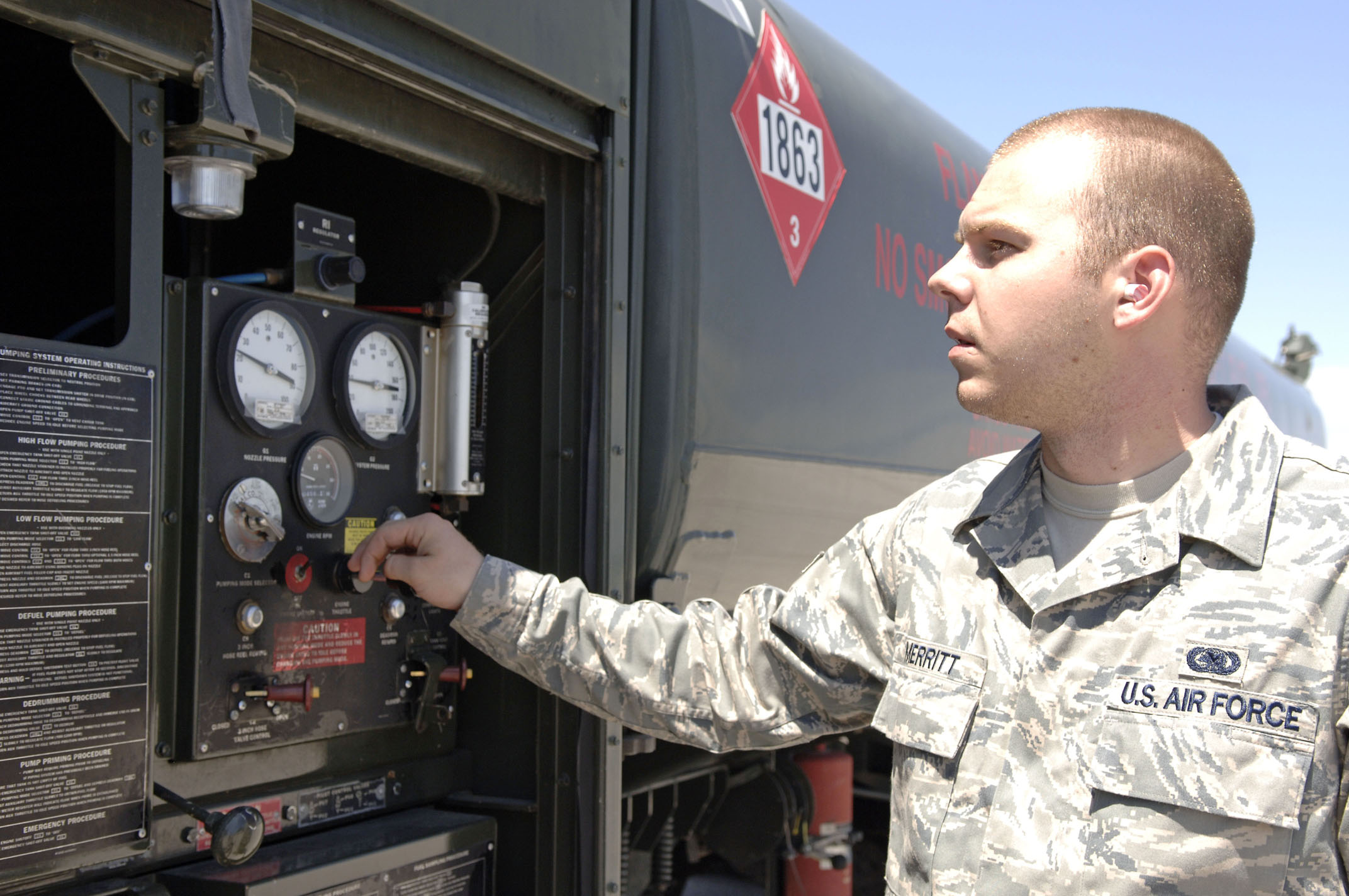 "It doesn't roll without POL" > Scott Air Force Base > Display