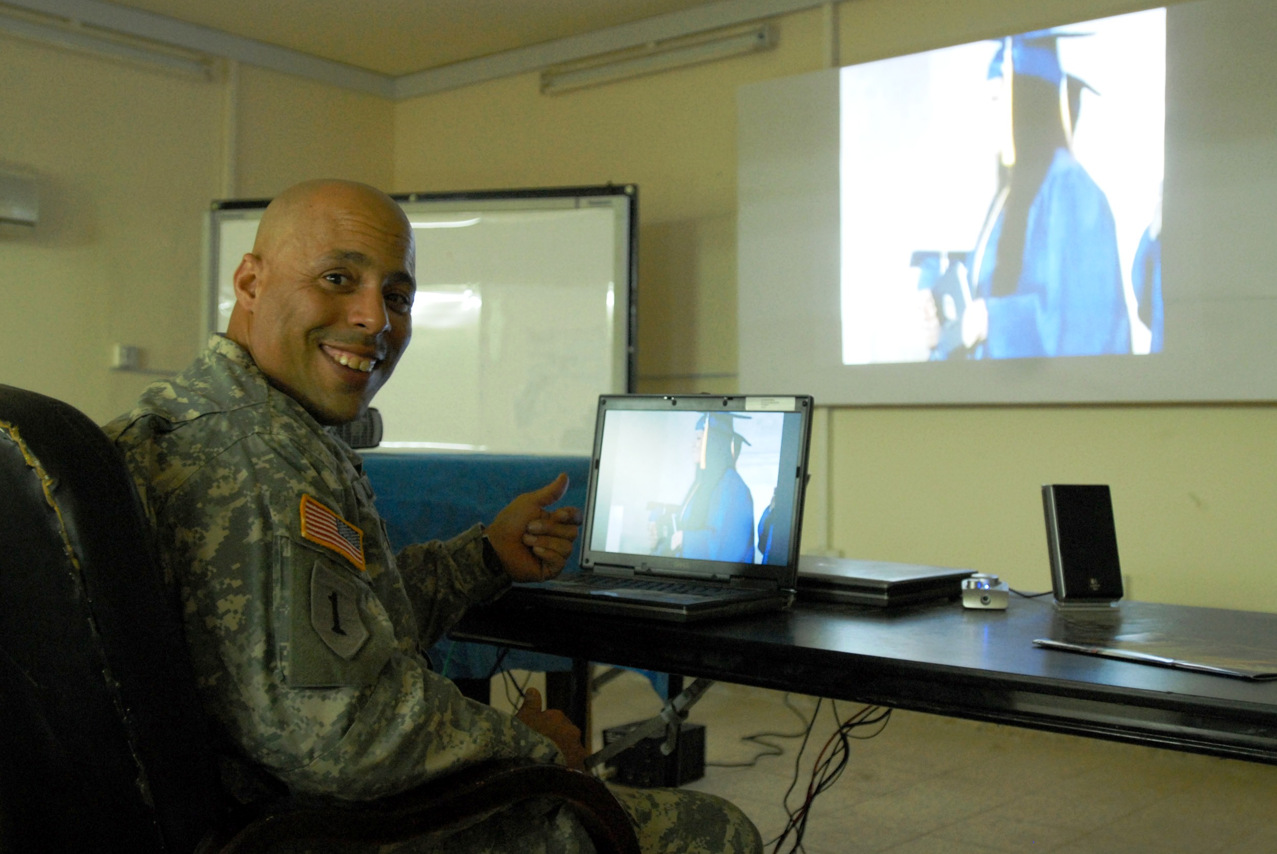 Army Sgt. Elias Lantigua, of Headquarters and Headquarters Company ...