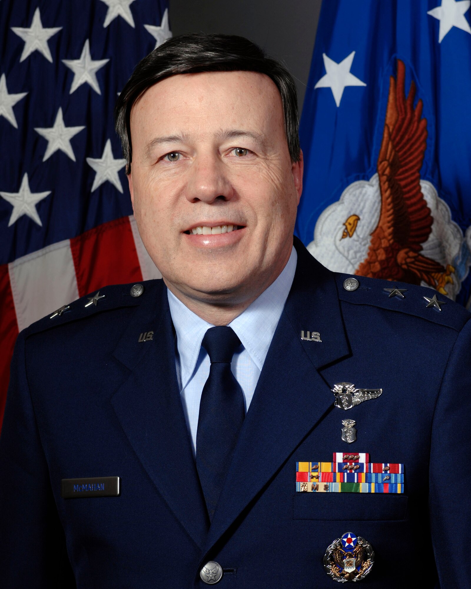 MAJOR GENERAL HOWARD A. MCMAHAN > Air Force > Biography Display